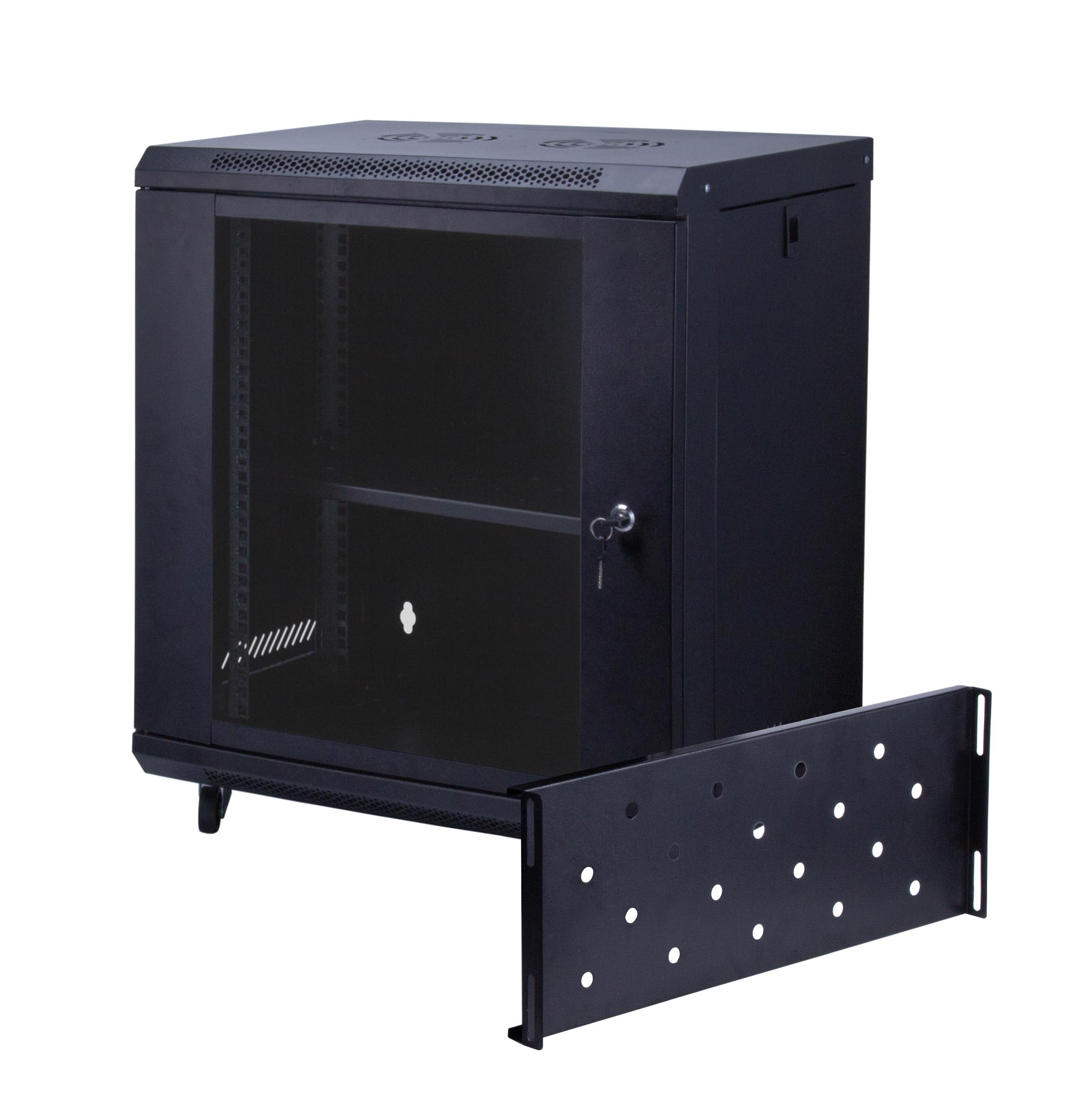 Amazon.com: CHEALON 12U-01 Wall Mount Network Rack for 19 Inch ...