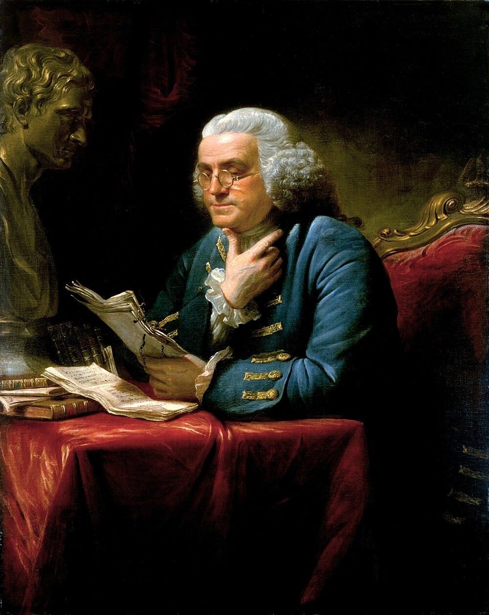 Amazon.com: HISTORY GALORE 24x36 Gallery Poster, Portrait of Benjamin ...