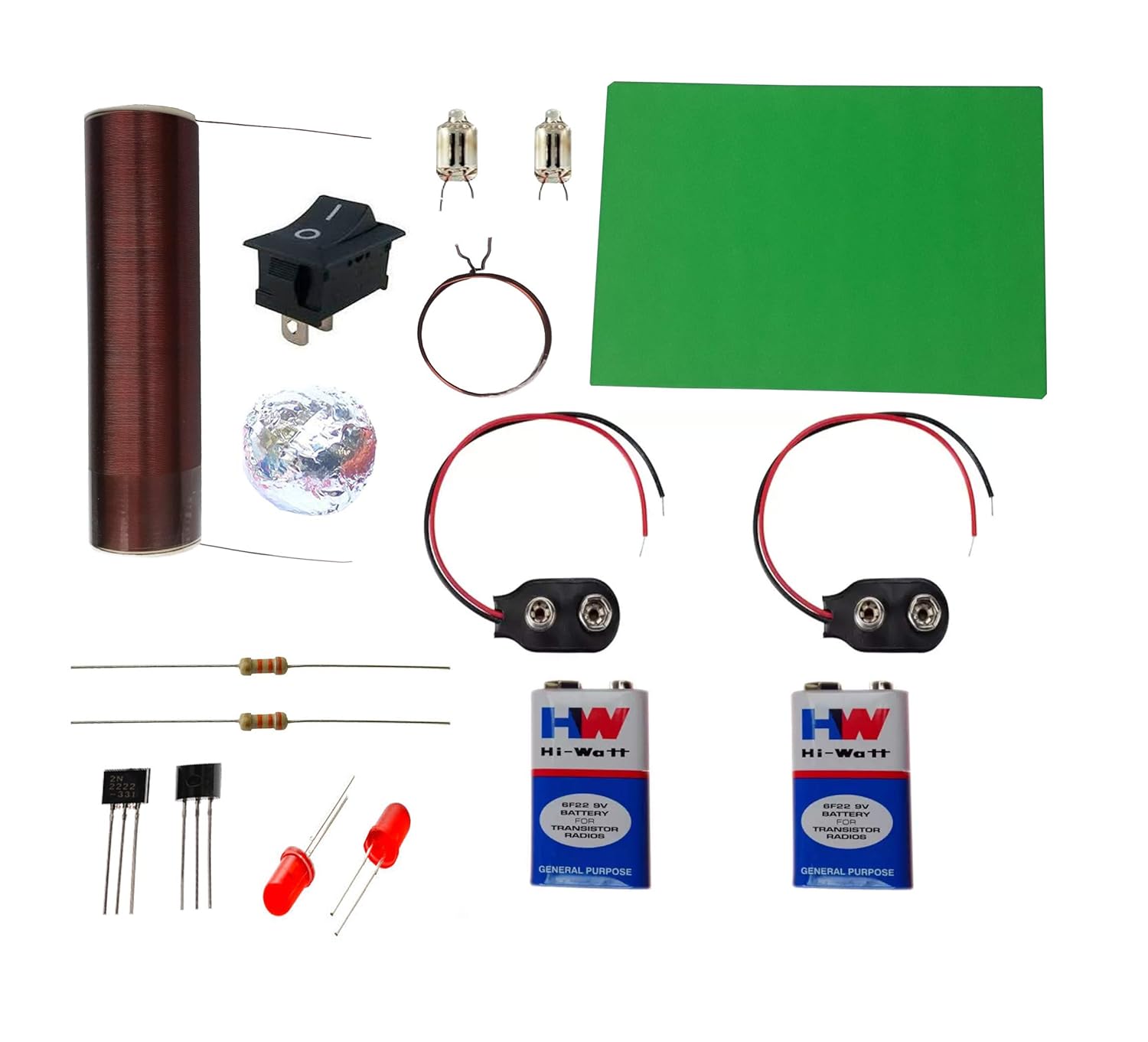 Buy Global Traders Tesla Coil Project Components DIY Kit for Science ...