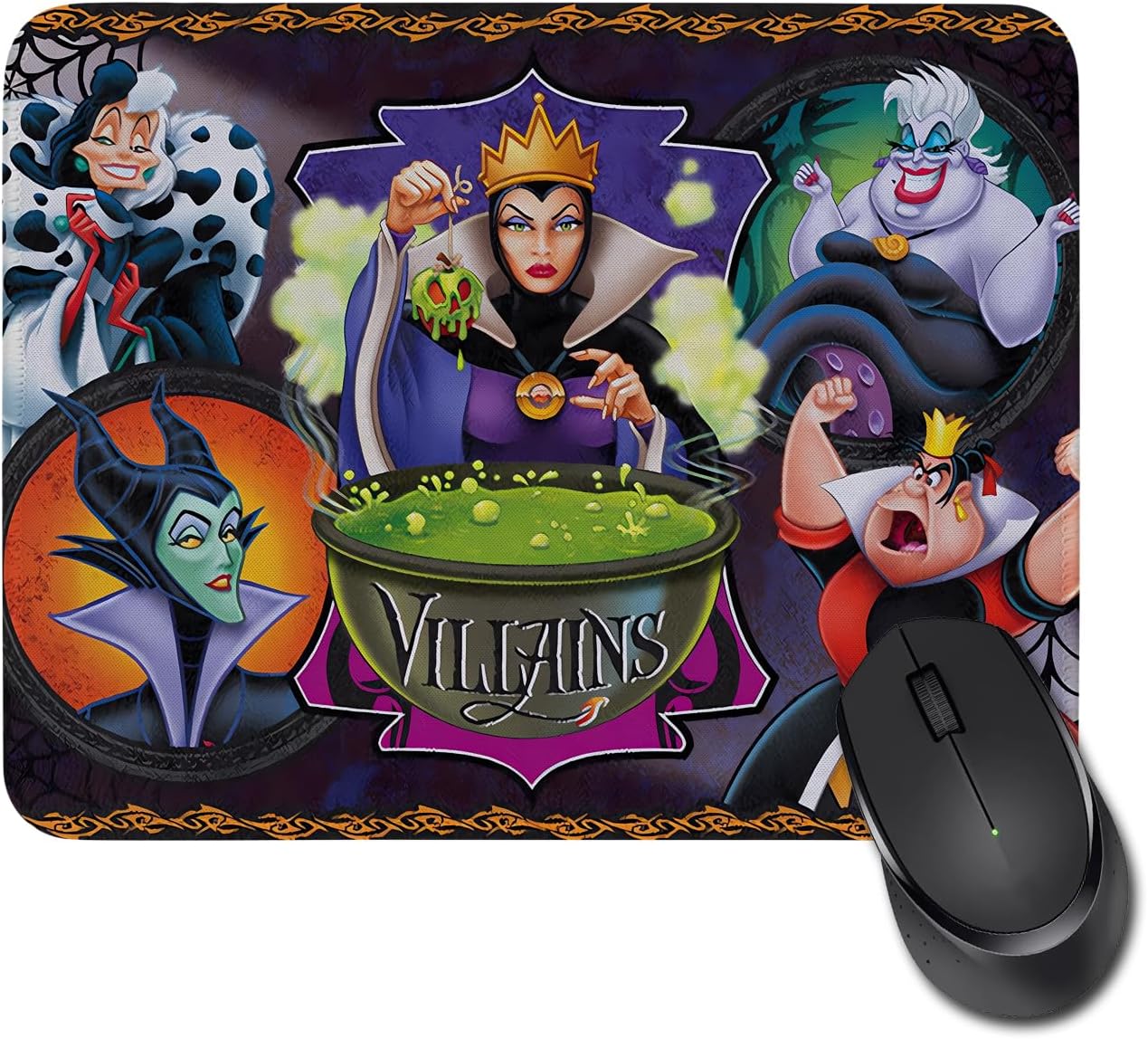 Amazon.com: Cartoon Animation Mouse Pad for Women Men TV Movie Lover ...