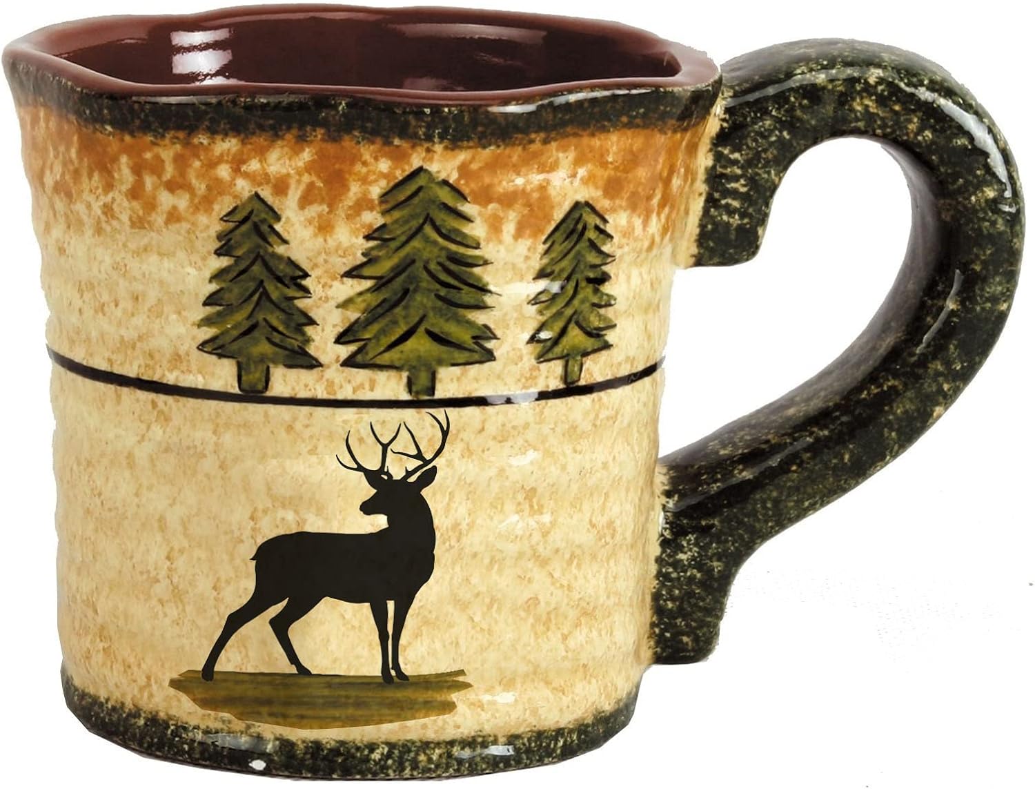 Deer Ceramic Mugs, Set of 4 PC : Amazon.ca: Home