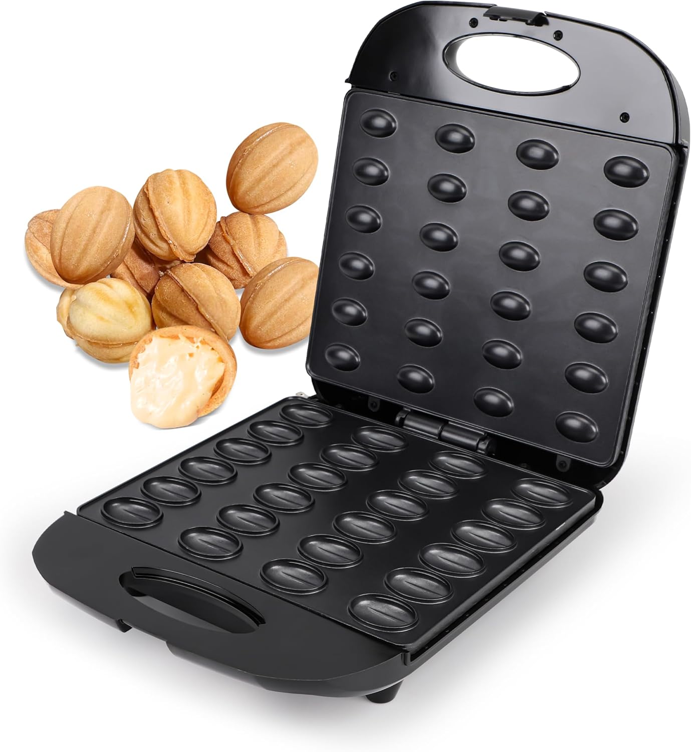 Amazon.com: Walnut Cookie Maker Non Stick Walnut Cookie Maker Makes 24 ...
