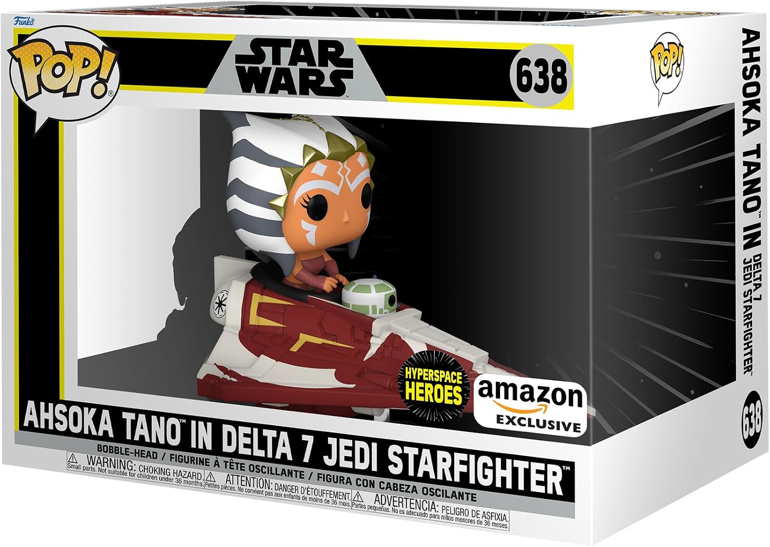 Amazon.com: Funko Pop！公仔 Ride Super Deluxe 騎行豪華版： Star Wars 星際大戰超空間英雄 ...
