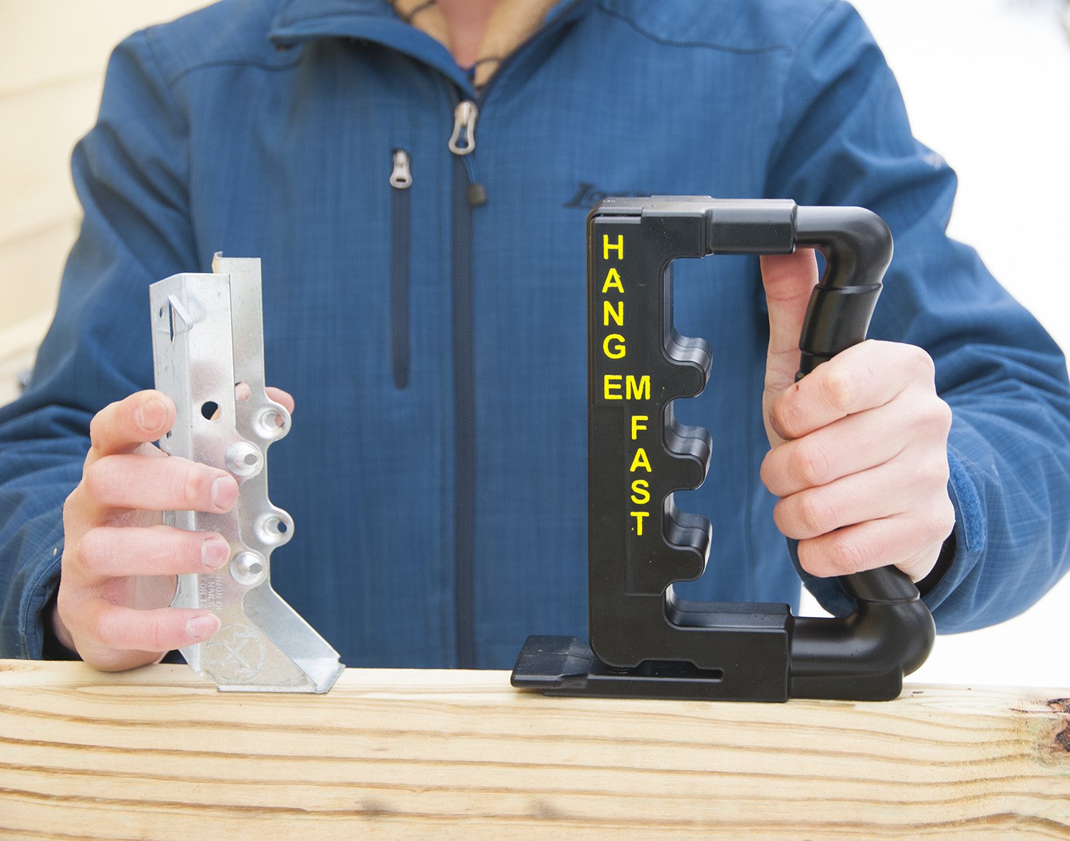 Buy Hang Em Fast Easy Joist Hanging Tool - Hang Man Tool - 2x4 2x6 2x8 ...