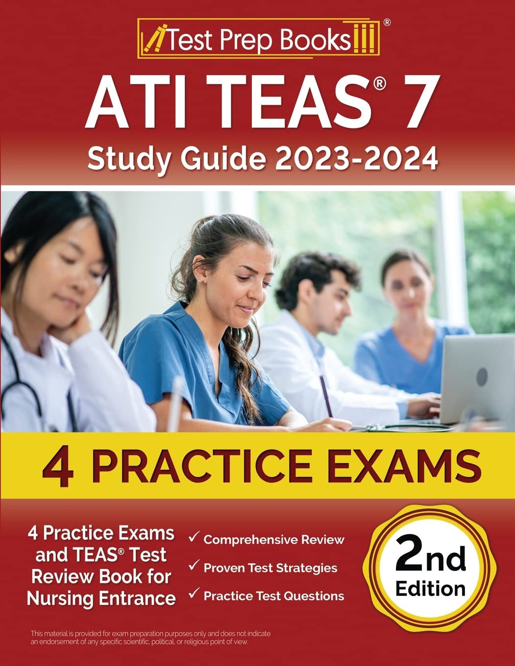 Snapklik.com : ATI TEAS 7 Study Guide 2023-2024: 4 Practice Exams And ...