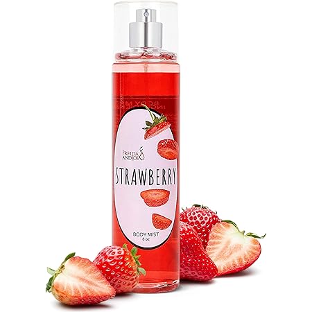 Amazon.com : The Body Shop Strawberry Body Mist – Refreshes and Cools ...