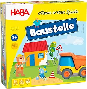 Amazon.com: HABA My Very First Games Building Site Cooperative Game for ...