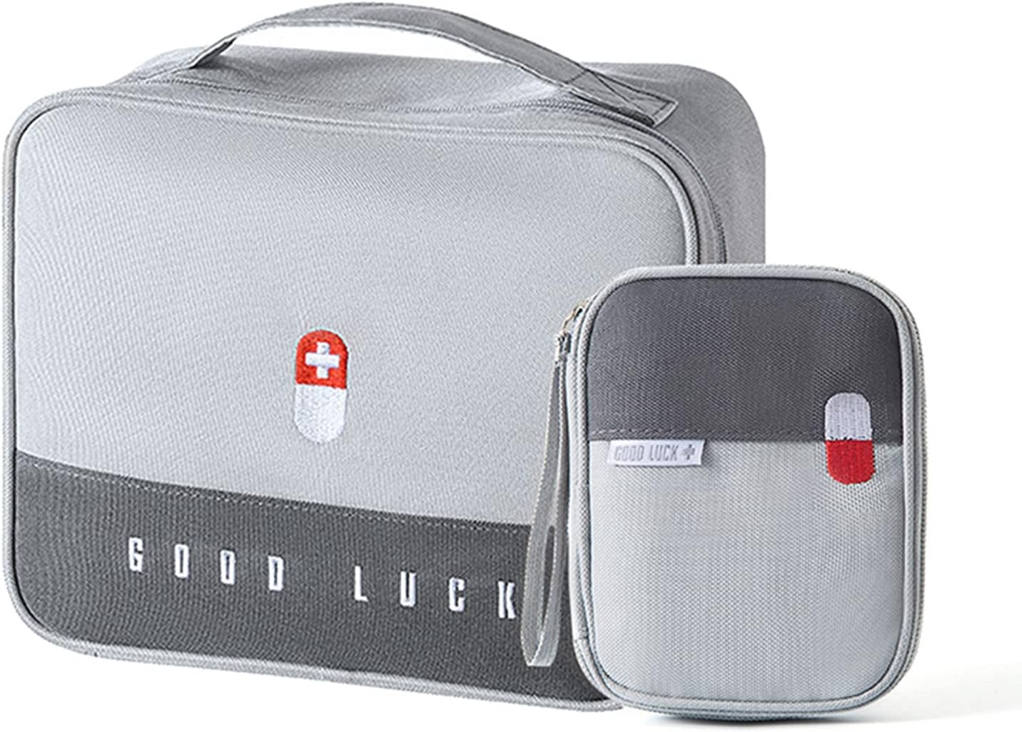 Amazon.com: PKQP First Aid Bag, Empty Medical Supplies Organizer Bag ...