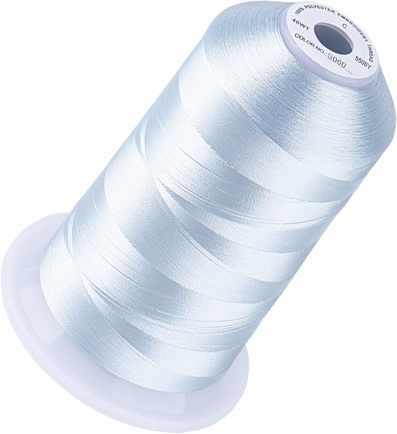 Amazon.com: Simthread 5500Yds Embroidery Thread, 5000M High-Yardage ...