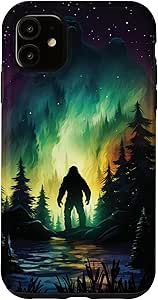 Amazon.com: iPhone 11 Bigfoot Lover Yeti Sasquatch Cryptid Cryptozoology Case : Cell Phones ...