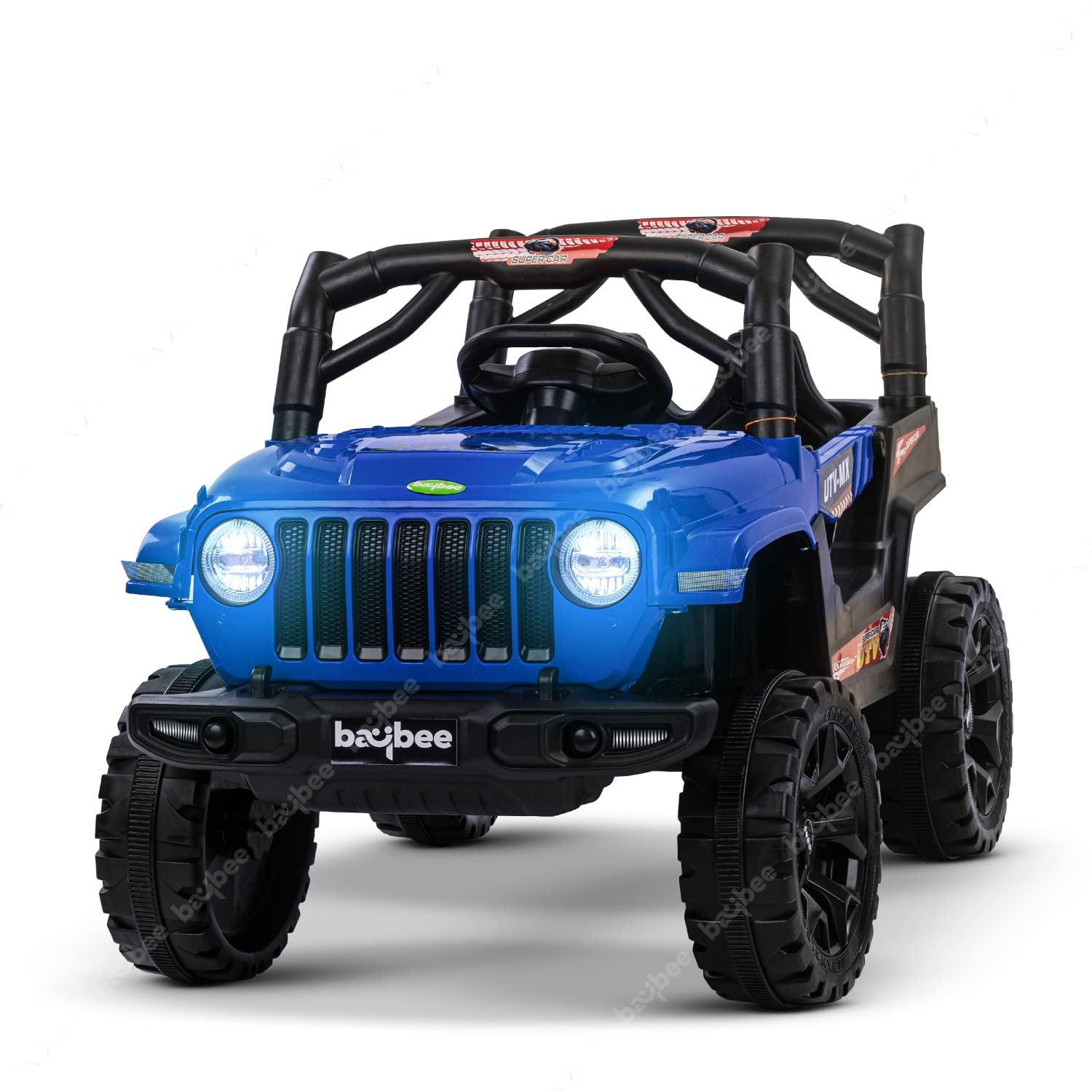 Buy Baybee Rustler Kids Rechargeable Battery Operated Jeep for Kids ...
