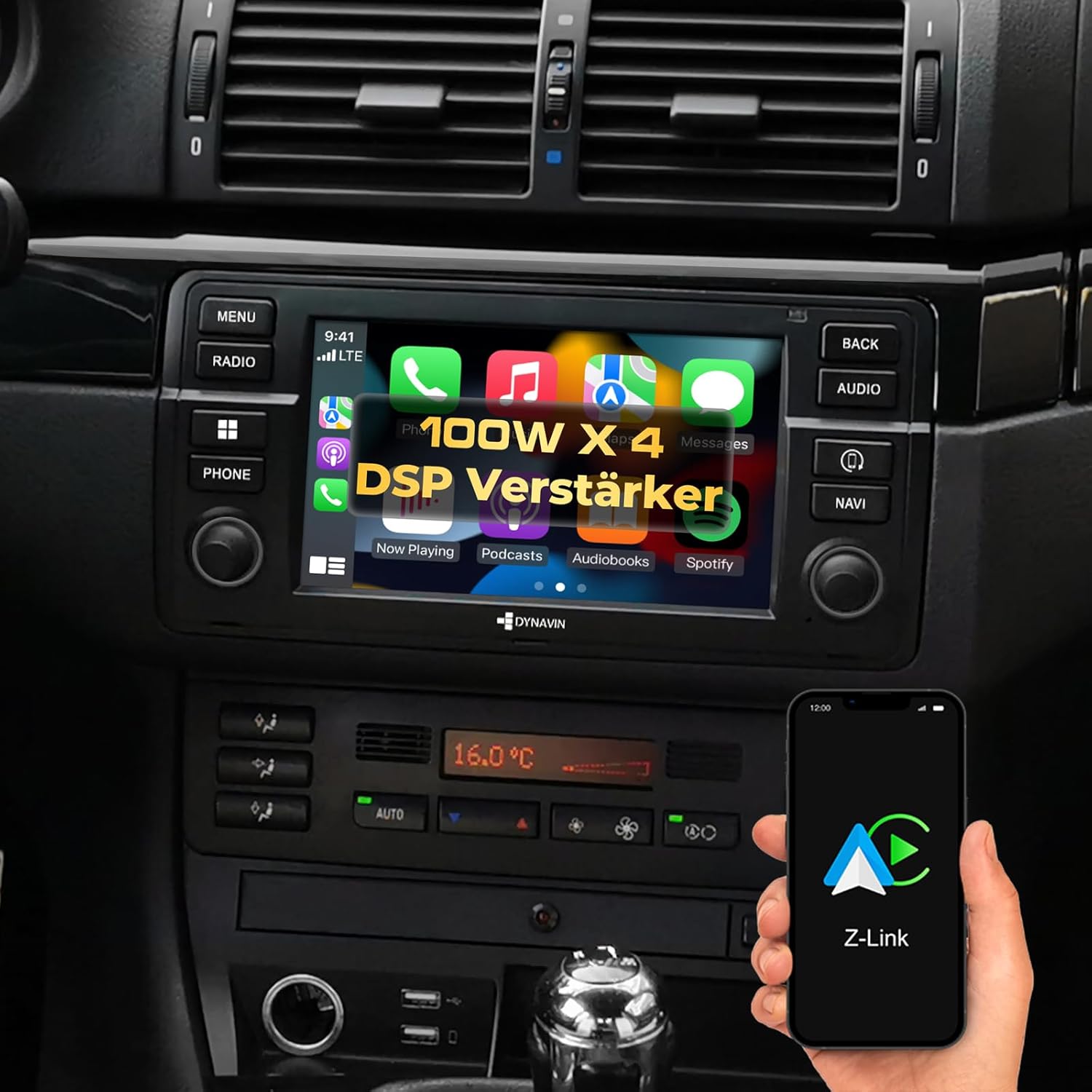 DYNAVIN Android Autoradio Navigatore per BMW serie 3 E46, con ...