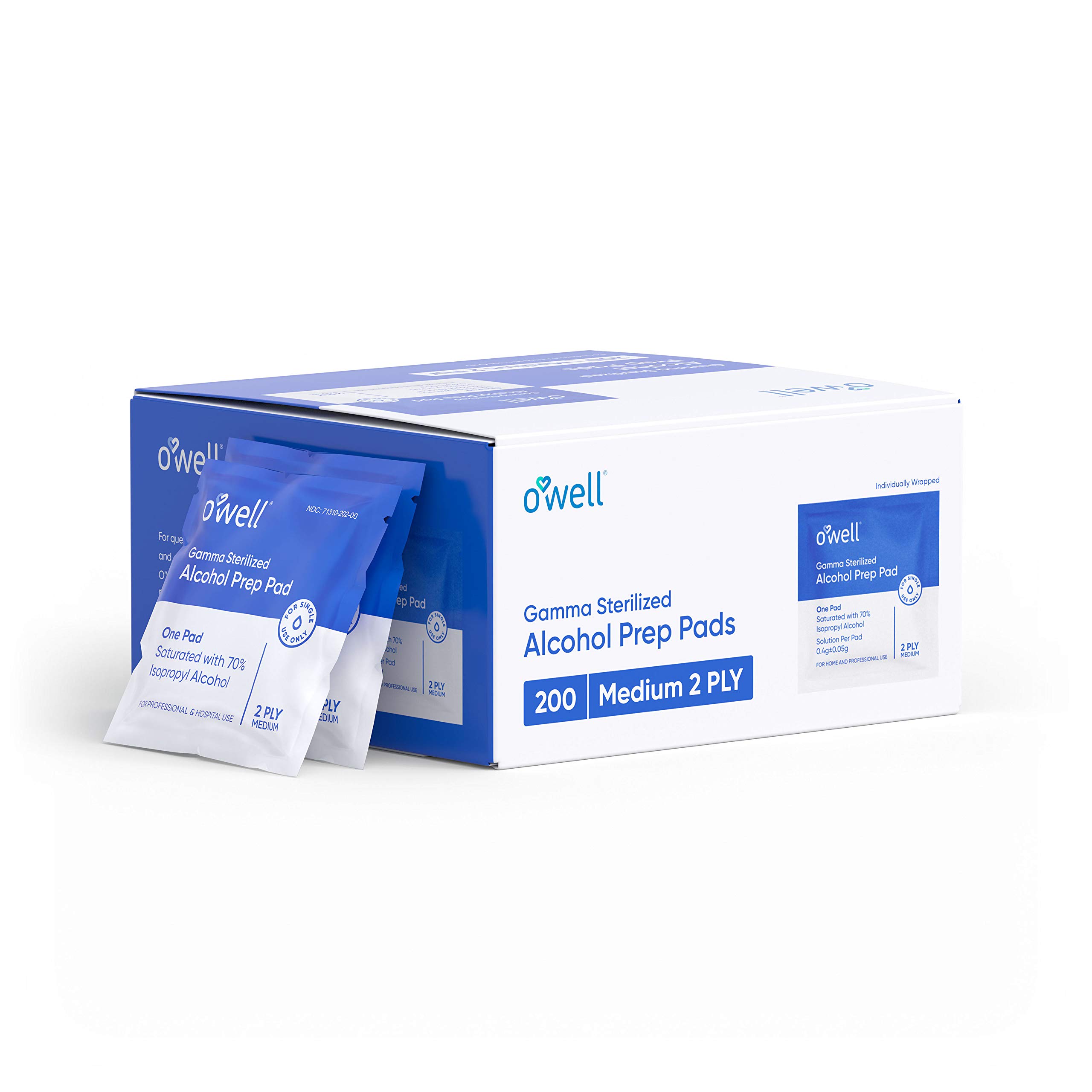 Snapklik.com : Alcohol Wipes, 200 Count Medical & Professional Sterile ...