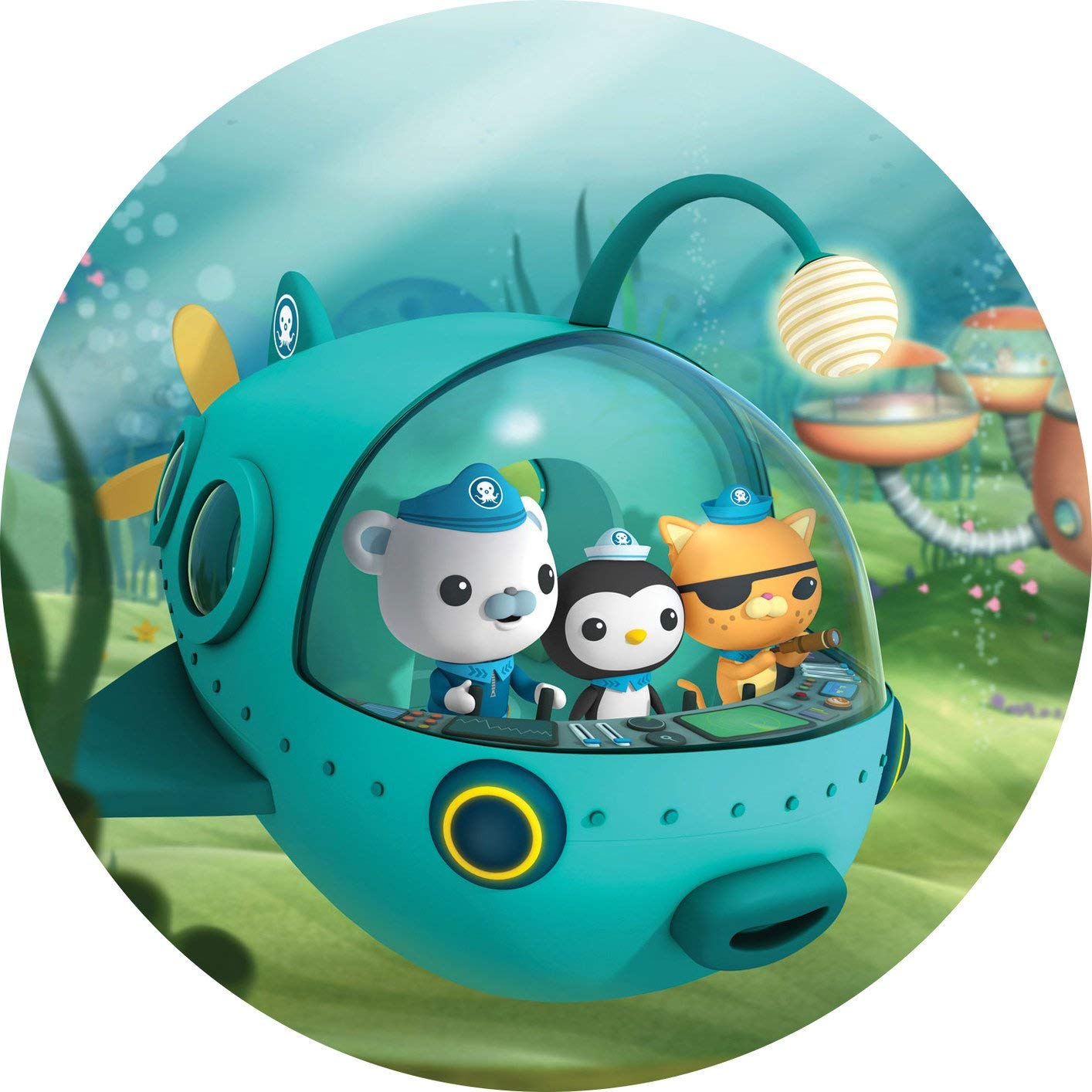 Octonauts Peso Penguin Barnacles Bear Kwazii Cat Gup A Edible ...