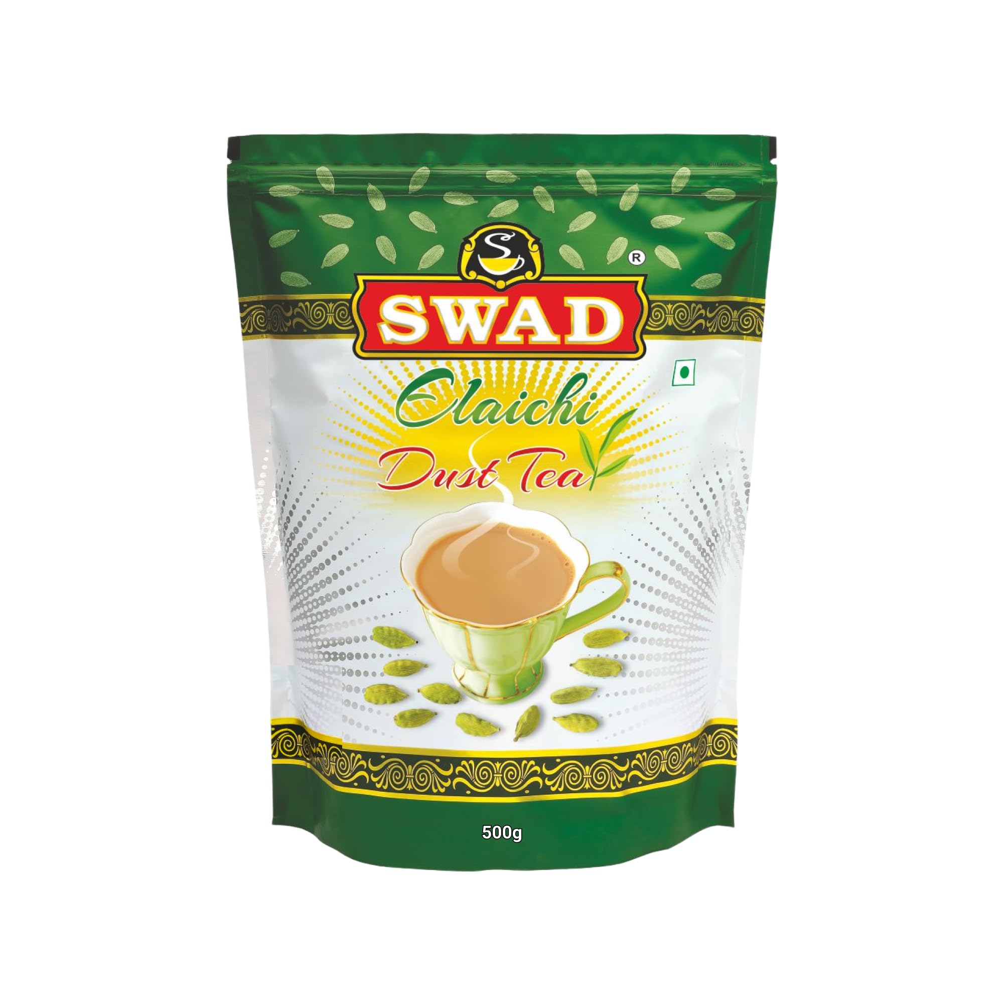 Swad Dust Elaichi Tea | Tea Powder with Cardamom Flavour | 500 Grams ...