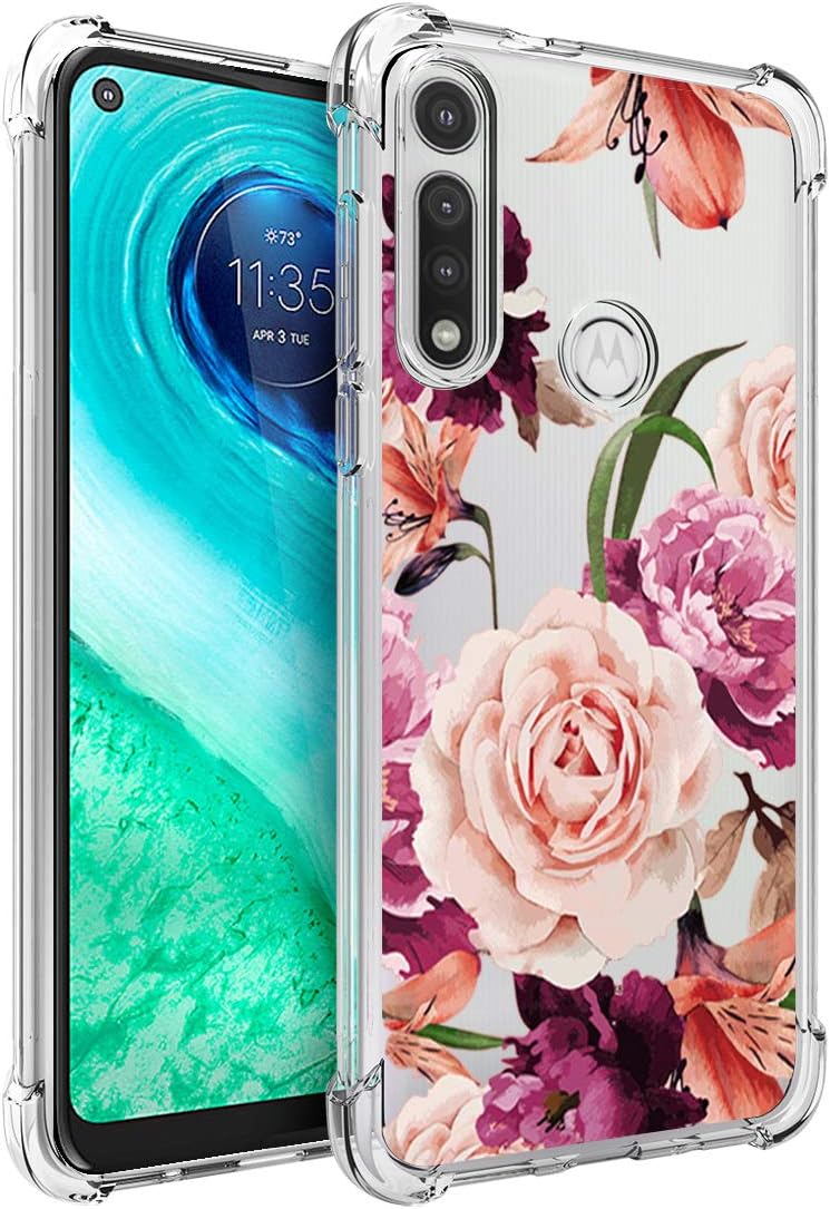 Amazon.com: Zoeirc Moto G Fast 2020 Case, Motorola G Fast Case Clear ...