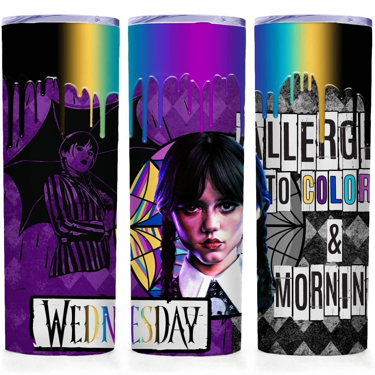 Amazon.com | Wednesday Addams Gifts,Wednesday Tumbler,Wednesday Addams ...