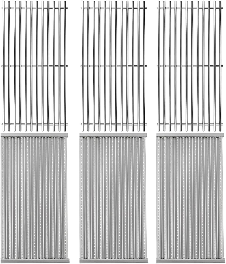 Amazon.com : Cmanzhi S6N373 (3-Pack) 304 Stainless Steel Cooking Grates ...