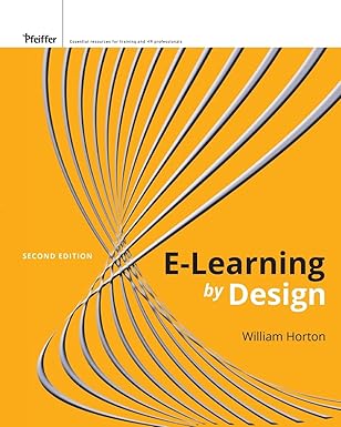 e-Learning by Design: 9780470900024: Human Resources Books @ Amazon.com