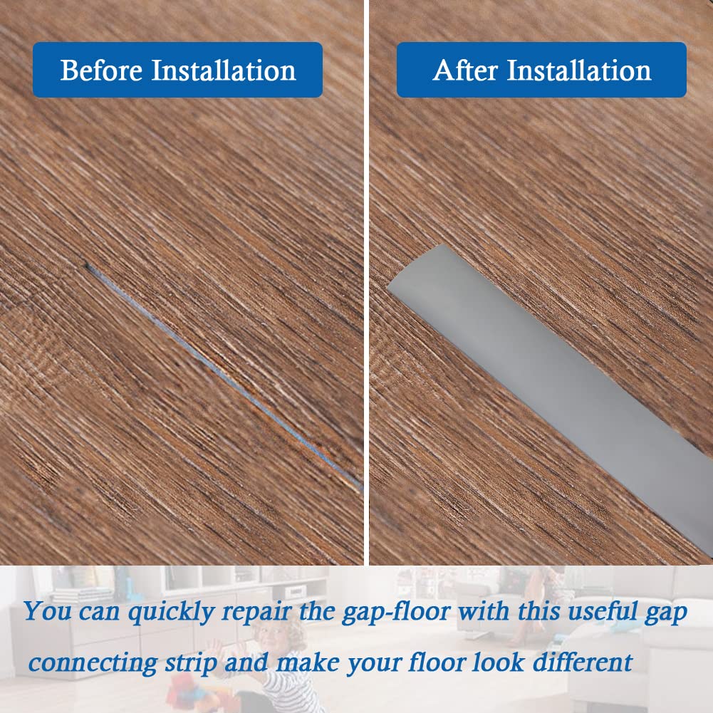 Snapklik.com : Floor Transition Strip Self Adhesive Floor Cover Strips ...