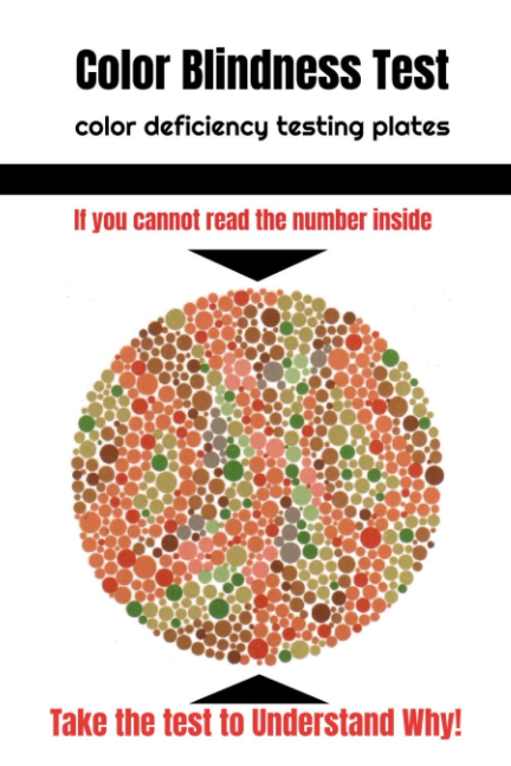 Color Blindness Test Color Deficiency Testing Plates Ishihara Vision ...