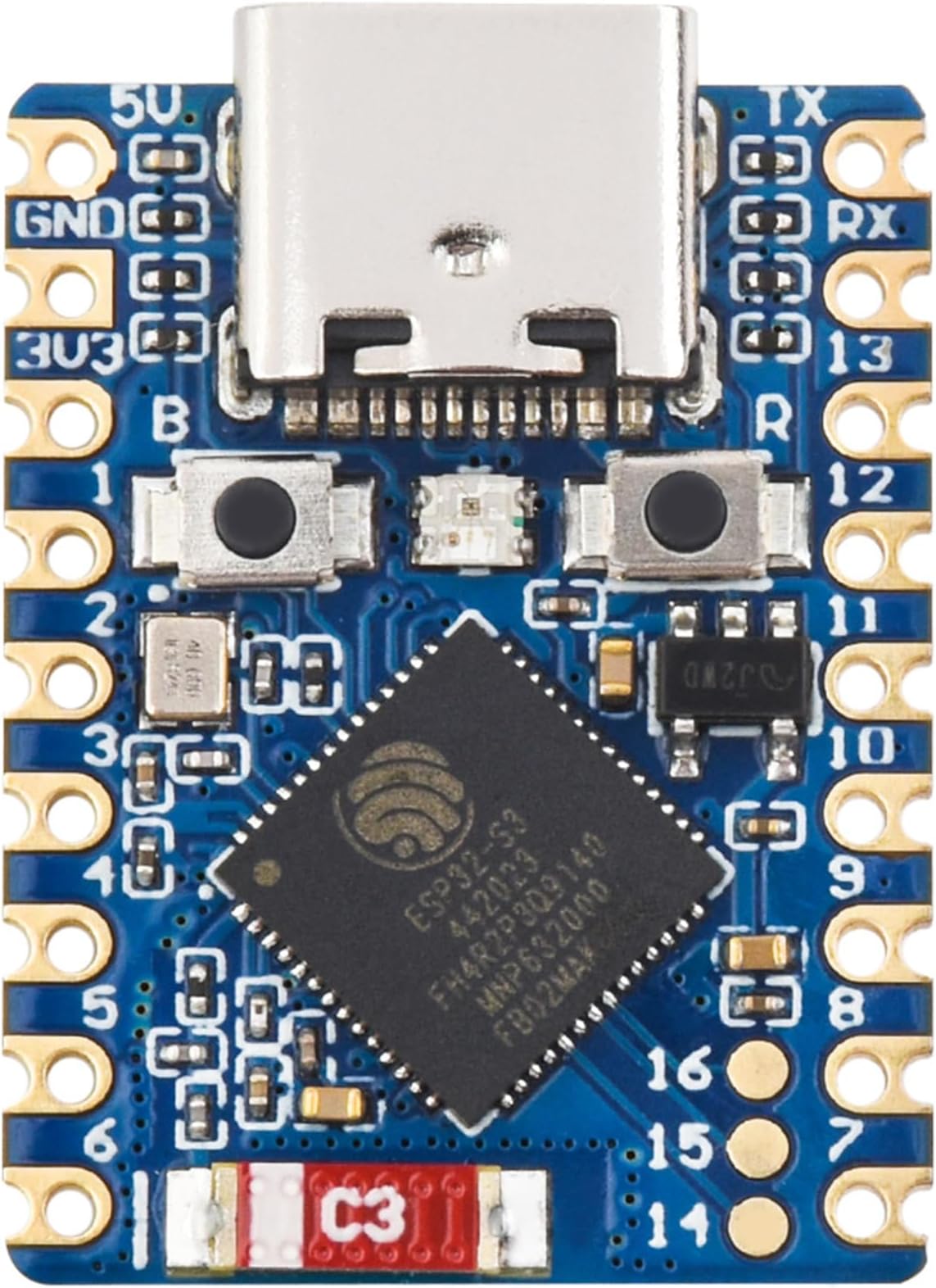 Amazon.com: ESP32-S3 Mini Development Board, Based on ESP32-S3FH4R2 Dual-Core Processor, 240MHz ...