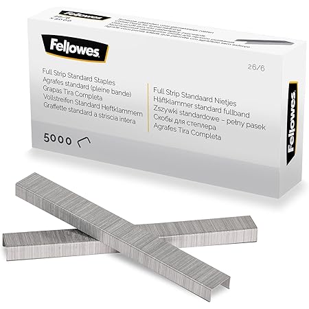 Rexel No.56 26/6 mm Standard Staples, For Stapling up to 20 Sheets, Use ...