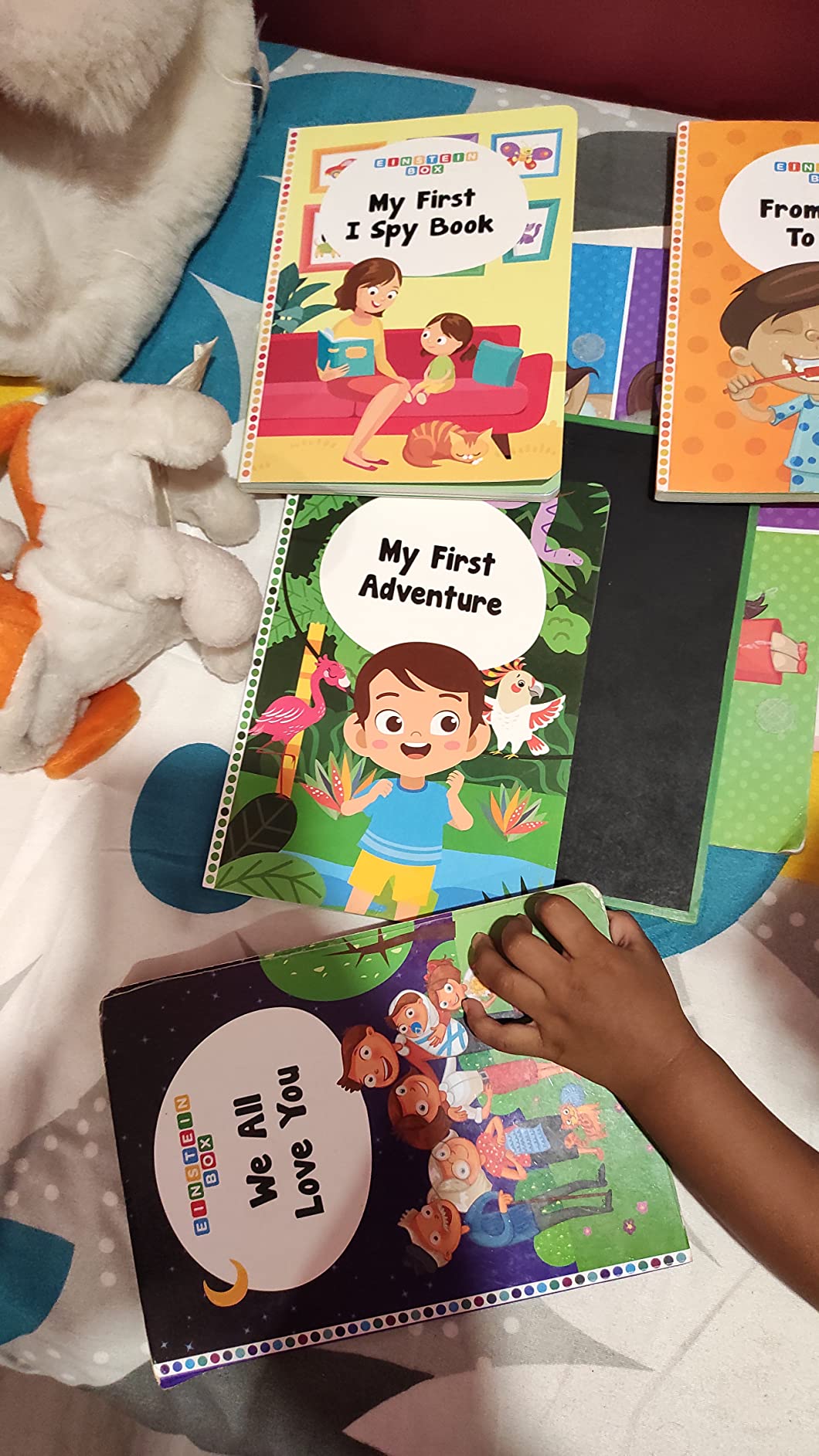 EINSTEIN BOX for 1 Year Old Boys/Girls | Gift Toys & Board Books for ...