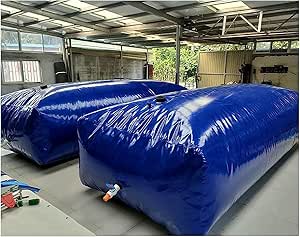 Amazon.com : SAFWEL Emergency Water Bladder Tanks Water Bladder Storage Containers 75L-6000L ...