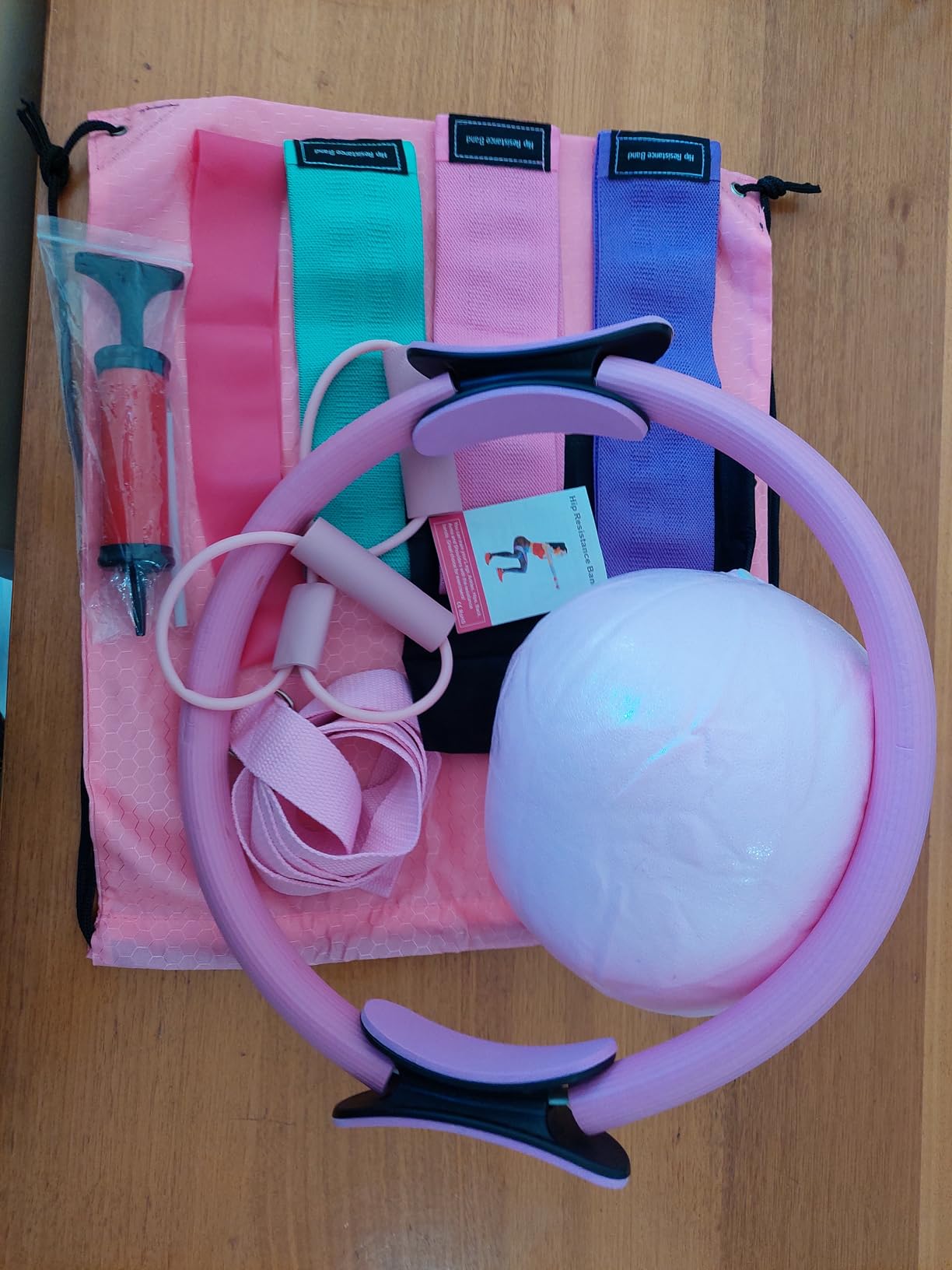 JiaoZoum Pilates Essentials Kit for Women - Better Yoga Pilates Kit for ...