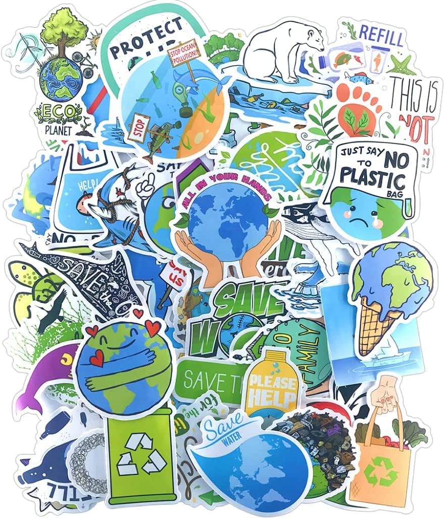 Amazon.com: Earth Sticker Vinyl Waterproof Sticker Decal Car Laptop ...