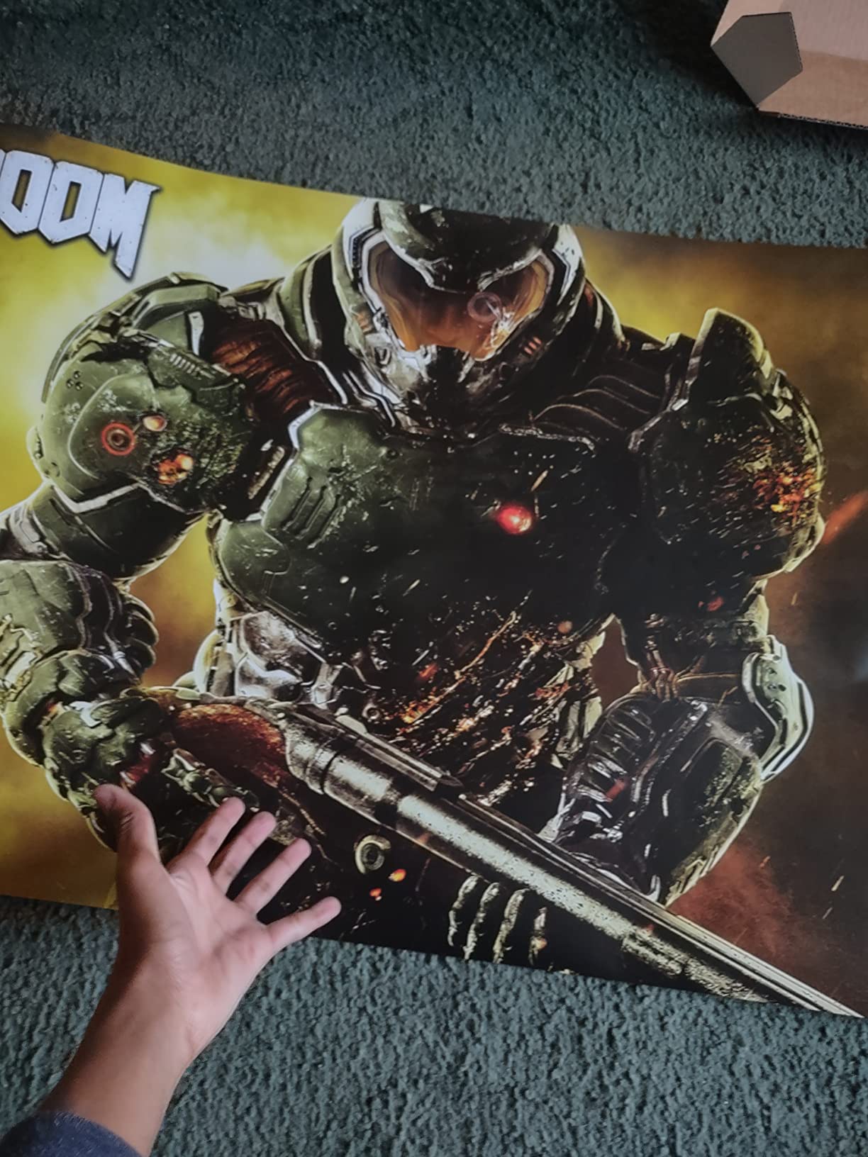 Amazon.com: Doom - Game Poster 24x36 inches: Posters & Prints