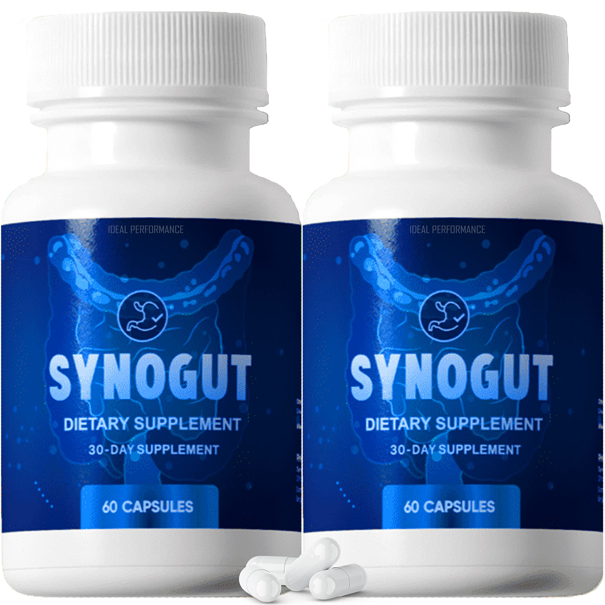 Amazon.com: IDEAL PERFORMANCE Synogut Pills Dietary Supplement for Gut ...