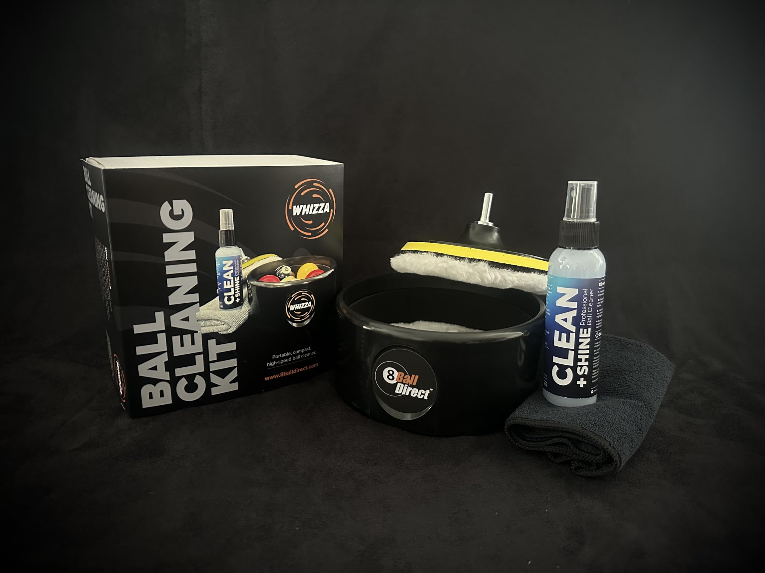 Whizza Ball Cleaning Kit – For Pool and Billiard Balls – BigaMart