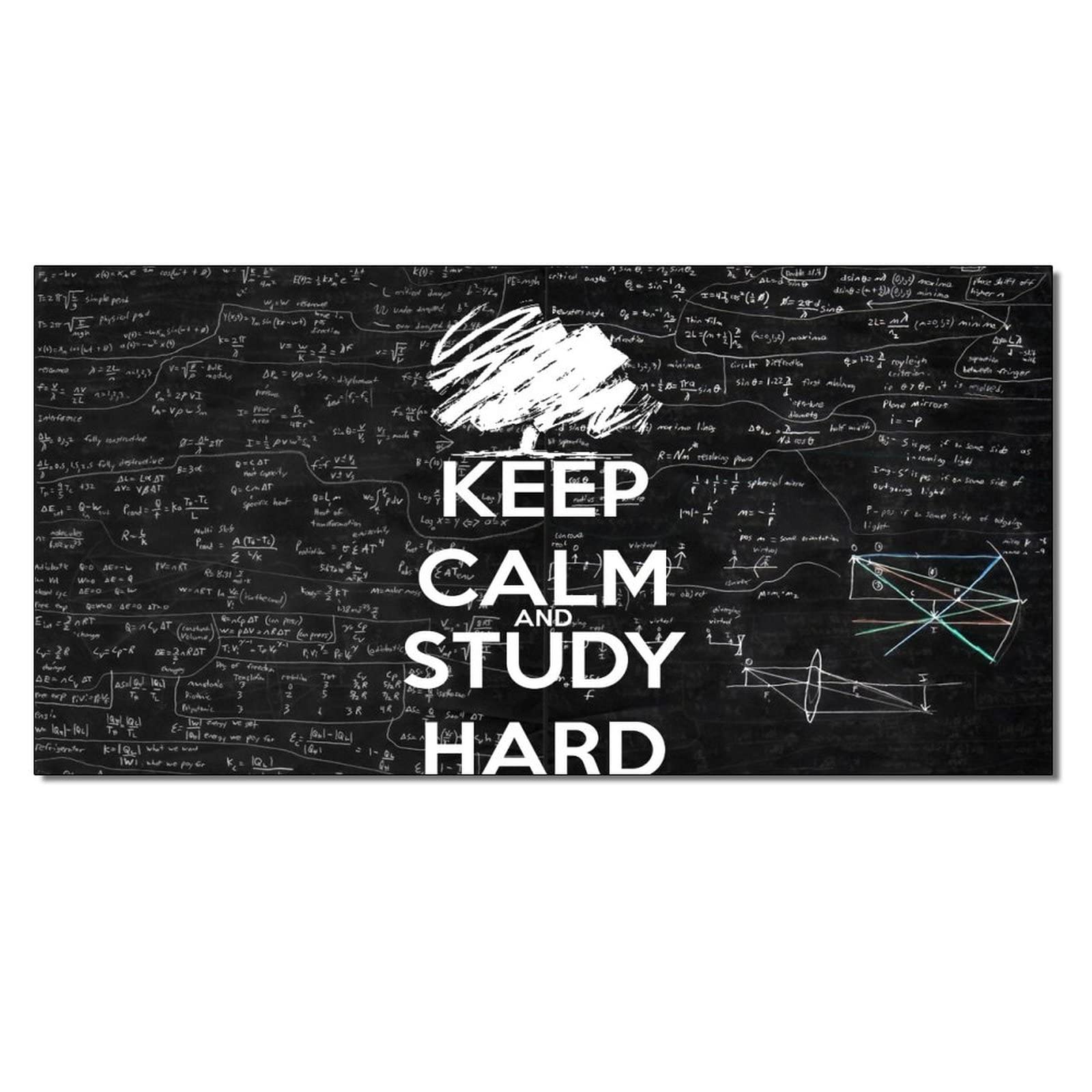 Keep Calm And Study Hard Wallpaper