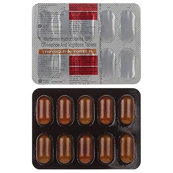 Trivoglitor Forte 1 - Strip of 10 Tablets : Amazon.in: Health ...