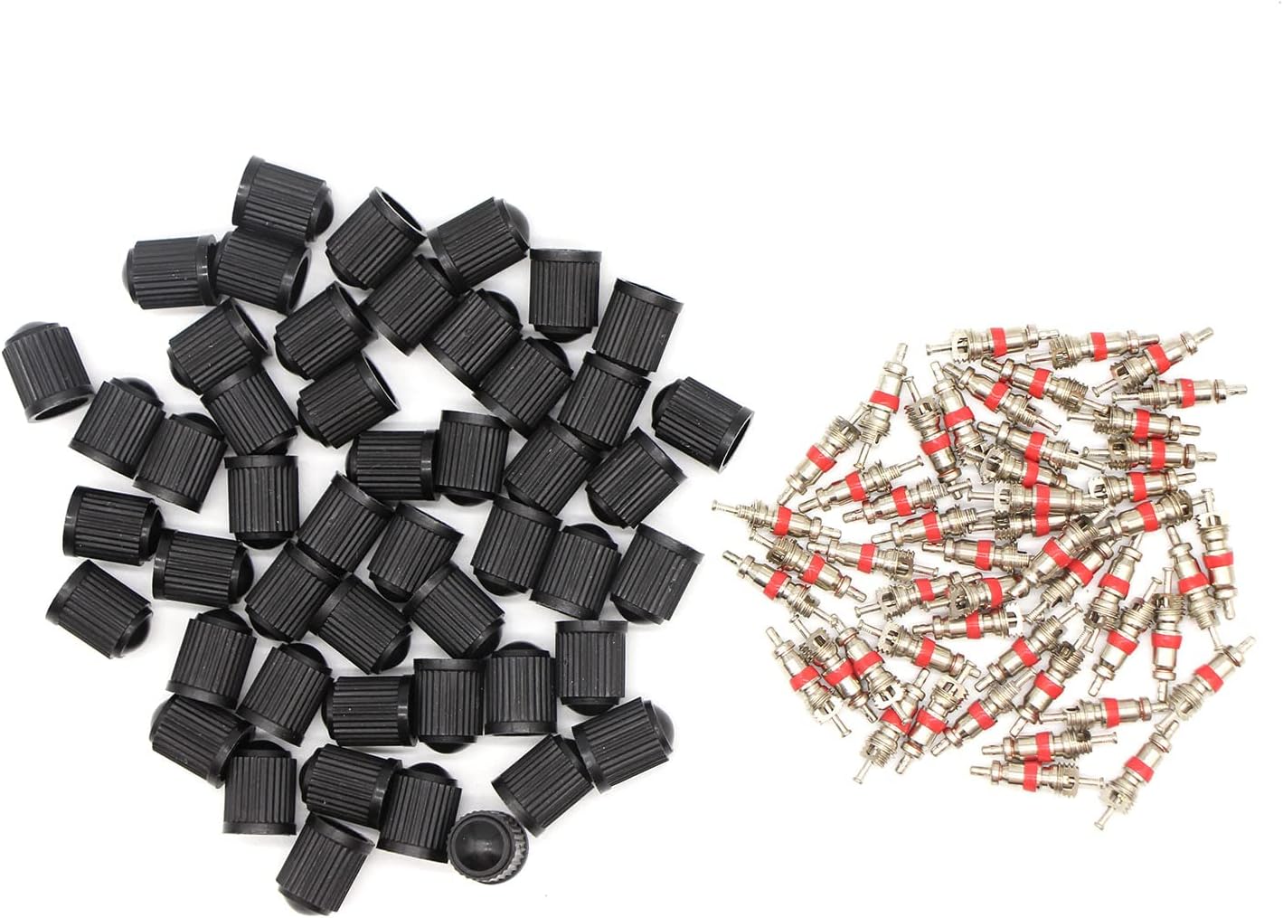 Amazon.com: Febrytold 3 Pcs Tire Valve Core Remover Tools with 25 Pcs ...