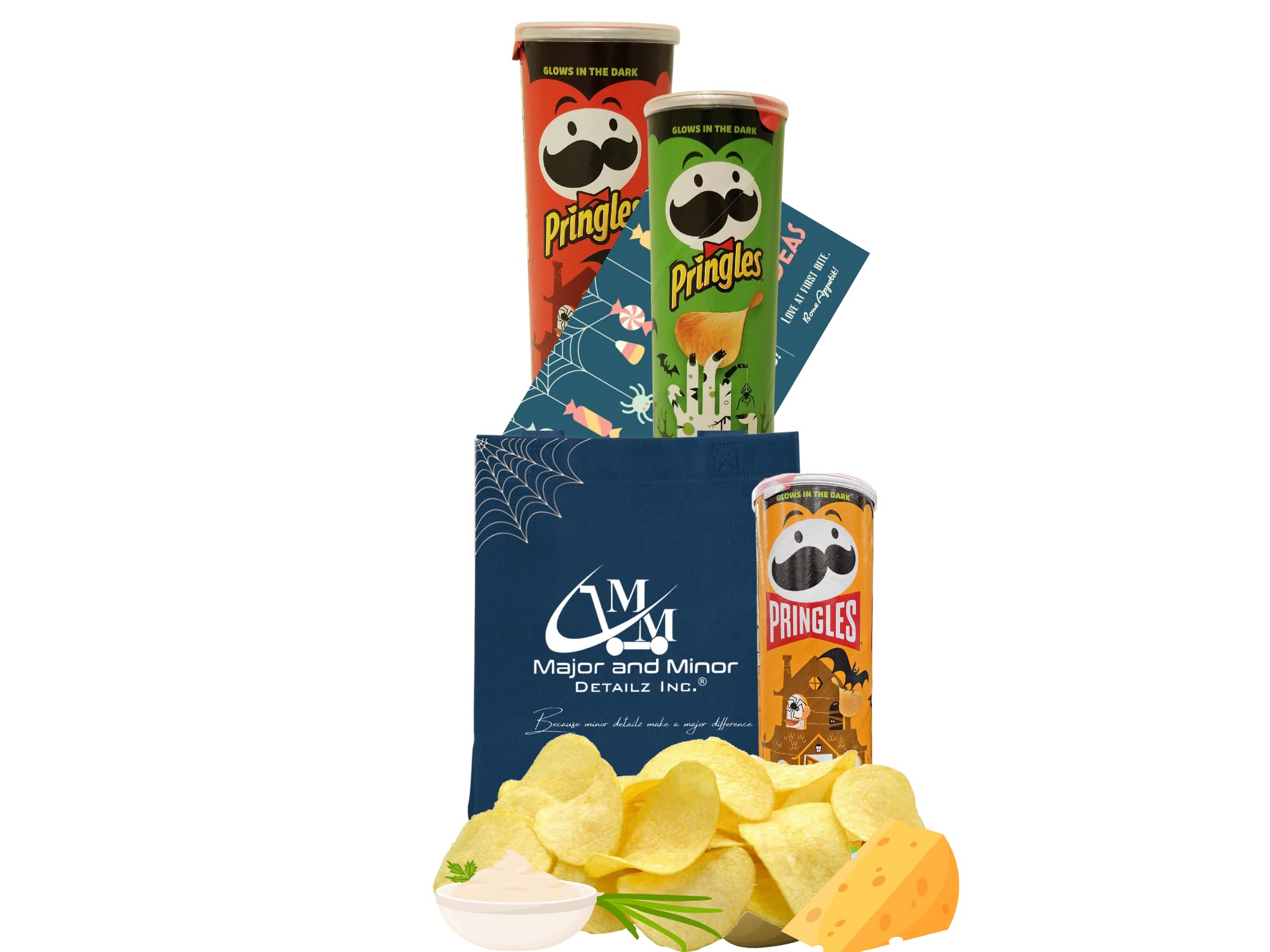 Buy Halloween Glow in the Dark Pringles Limited Edition Variety Pack ...