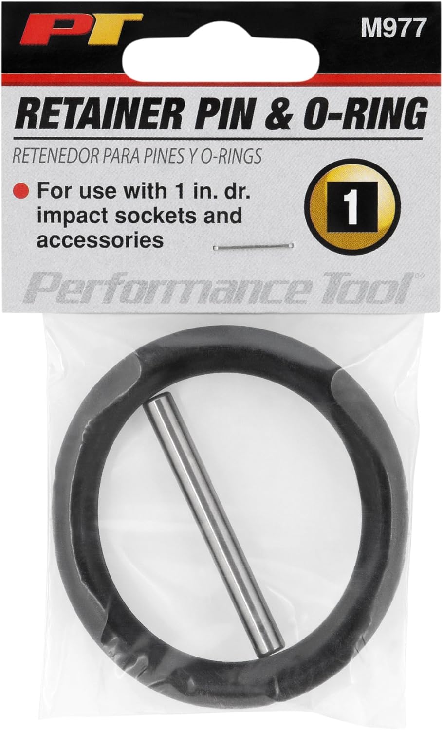 Amazon.com: Performance Tool M977 Black 1" Dr. Retainer Pin & O-Ring ...