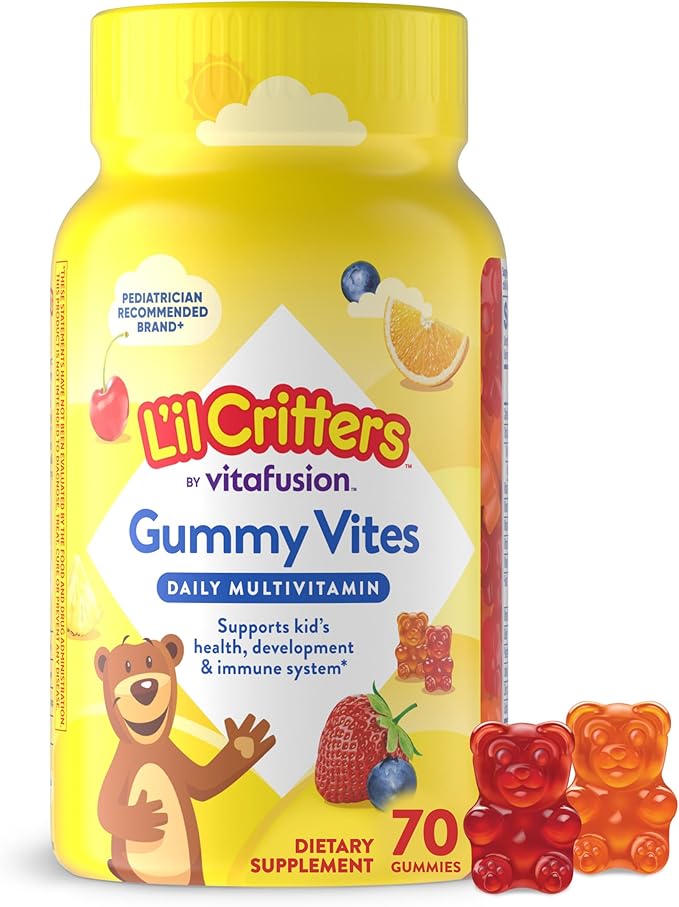 Amazon.com: L’il Critters Gummy Vites Daily Gummy Multivitamin for Kids ...