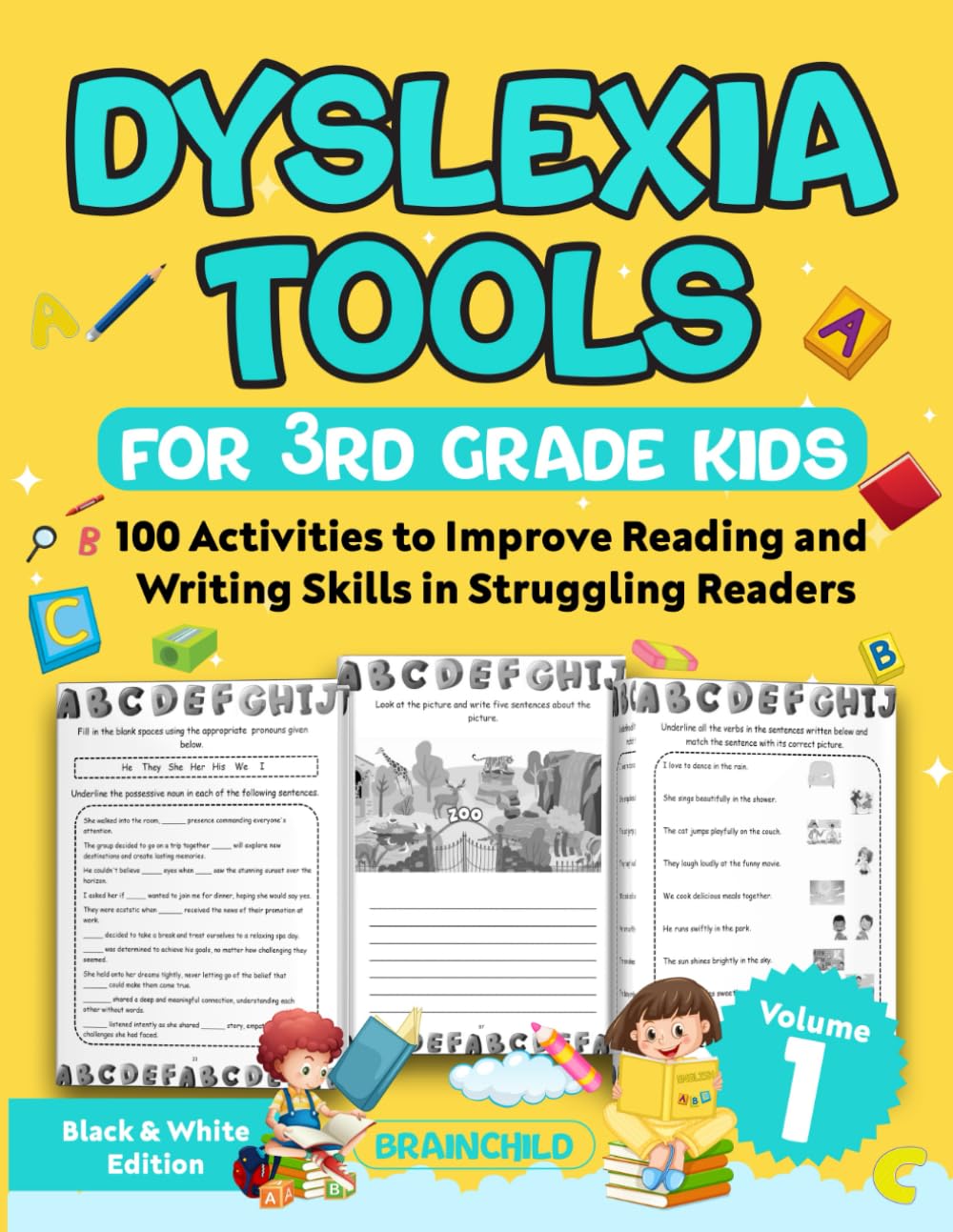 Dyslexia Tools for Kids 3rd grade. 100 Activities to Improve Reading ...