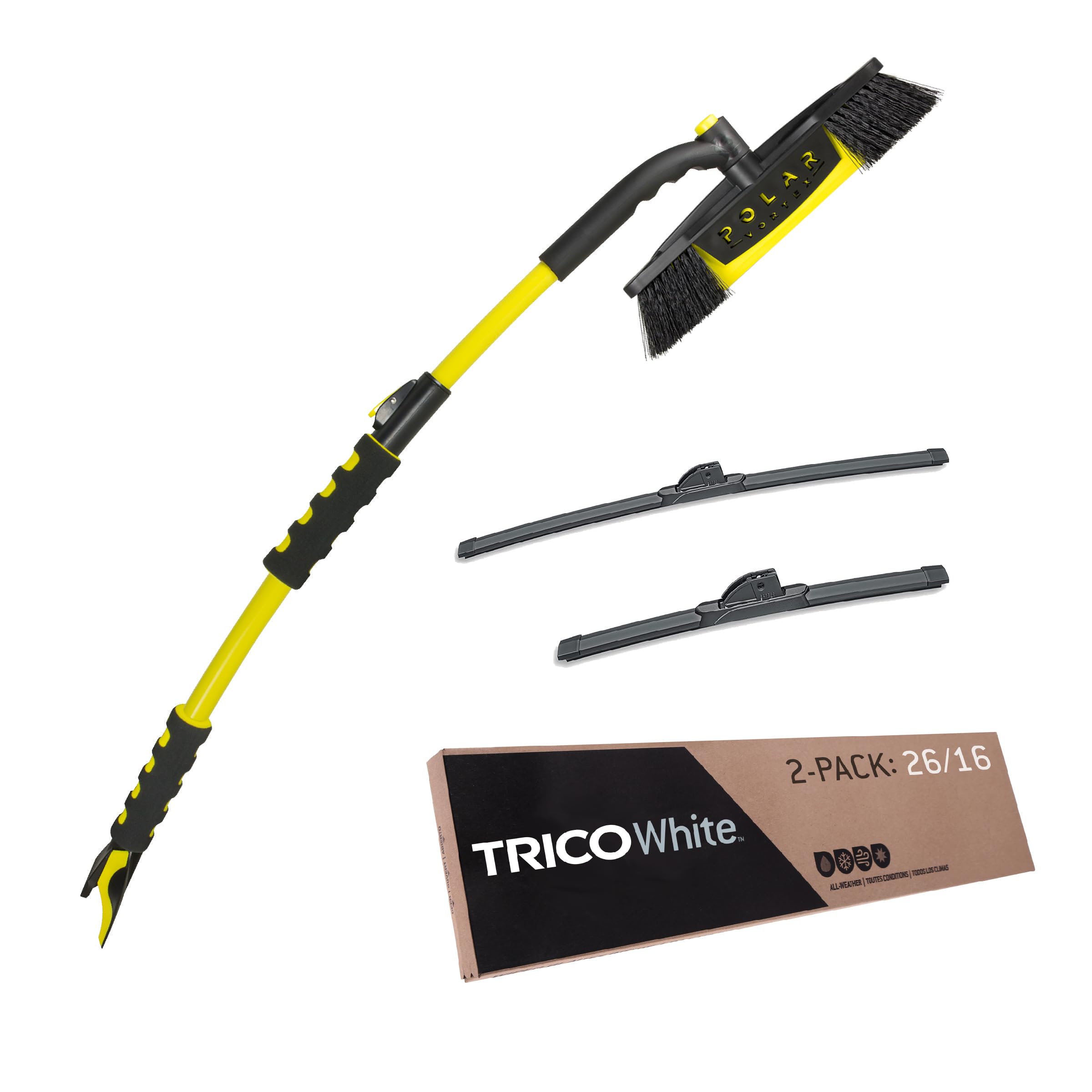 Amazon.com: TRICO WHITE 26 Inch & 16 Inch Windshield Wiper 2 pack and ...