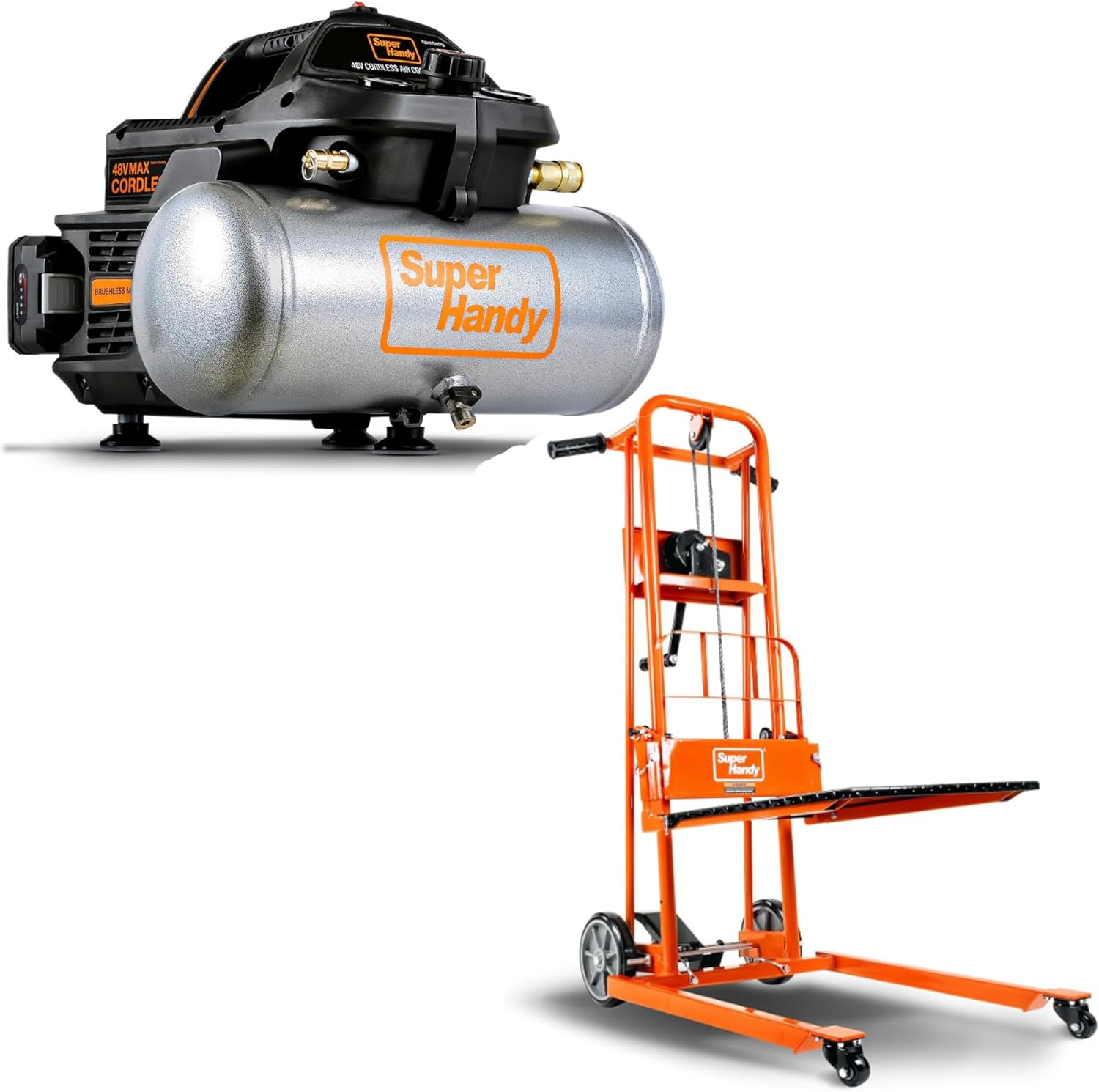 Amazon.com: SuperHandy Material Lift Winch Stacker & Portable Air ...
