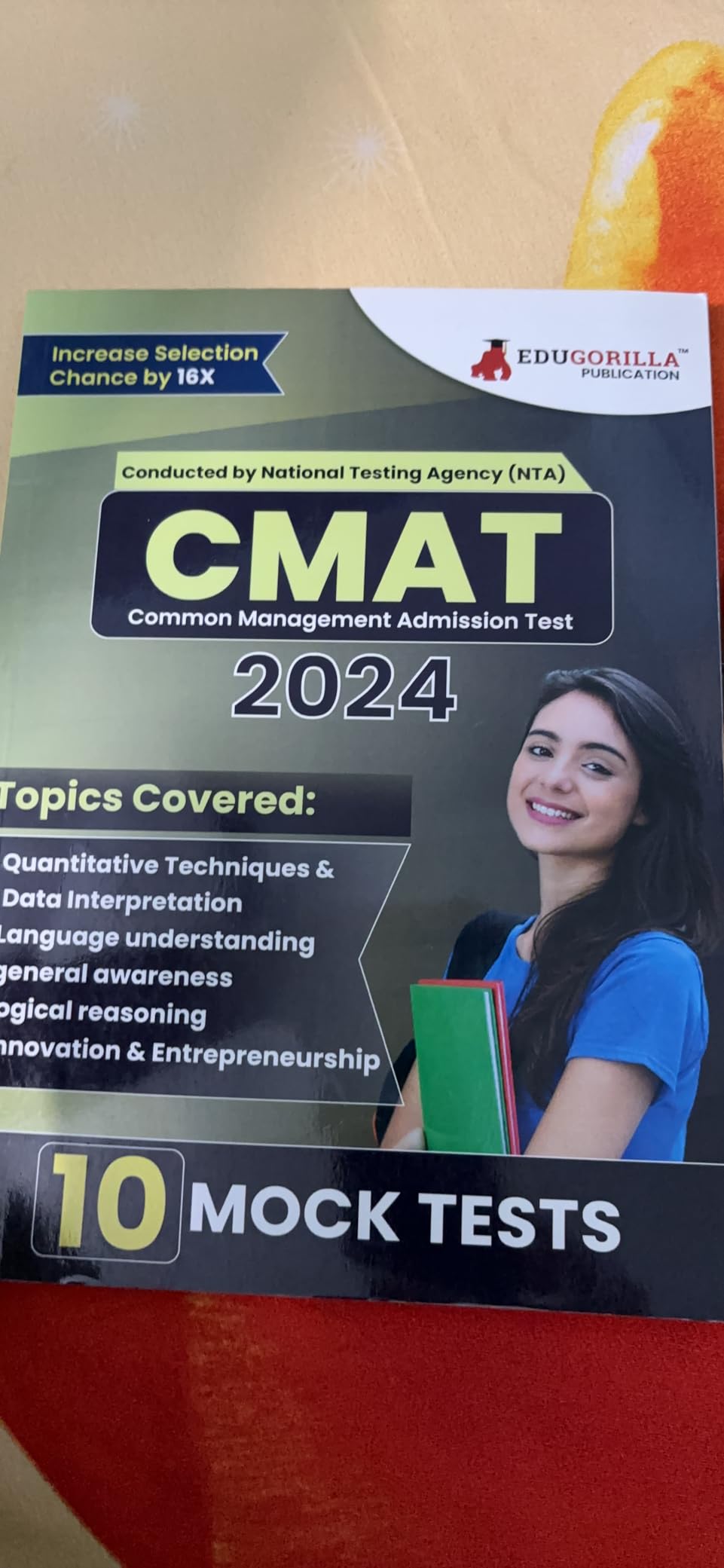 Buy CMAT 2024 : Common Management Admission Test Exam Book - 10 ...