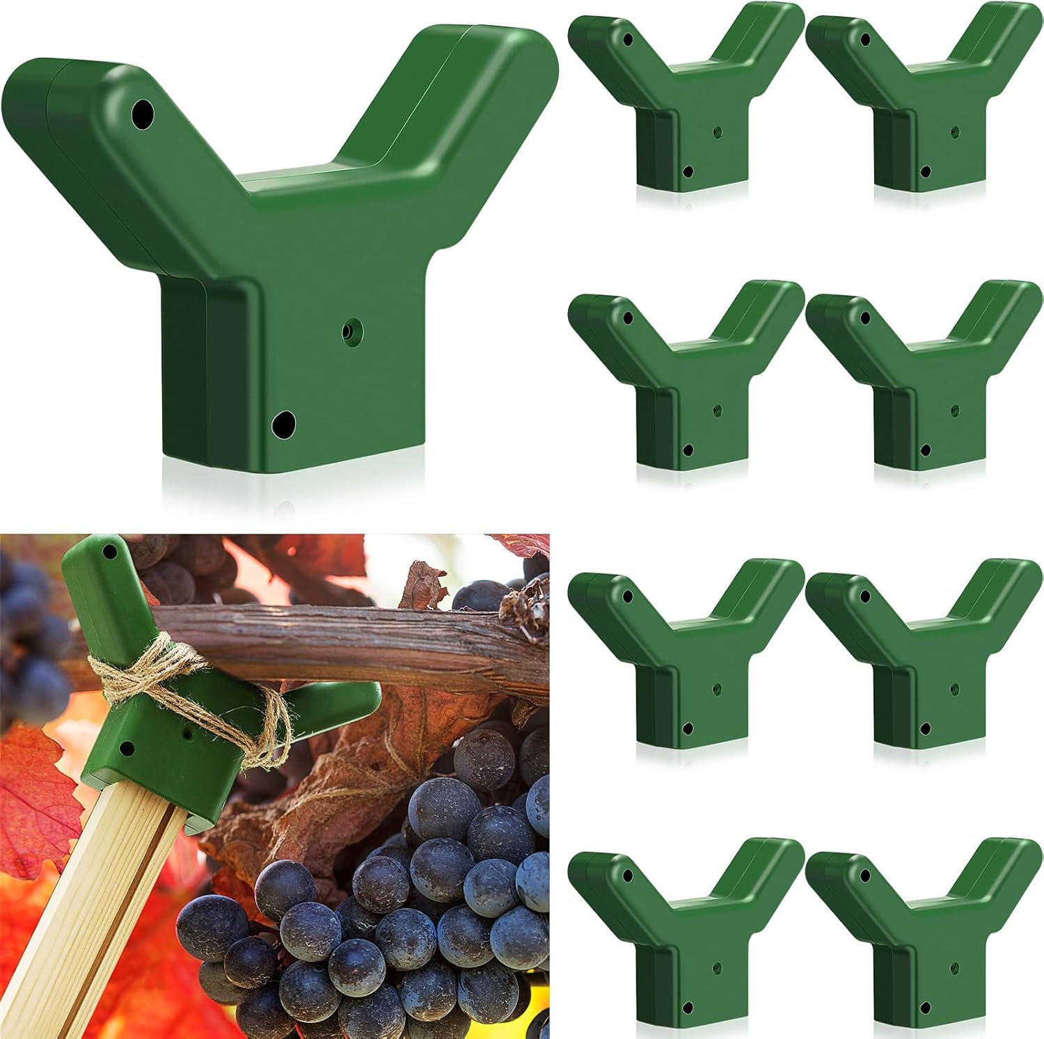 Amazon.com : Yungyan 8 Pcs Tree Support, Plastic Fruit Tree Branch ...