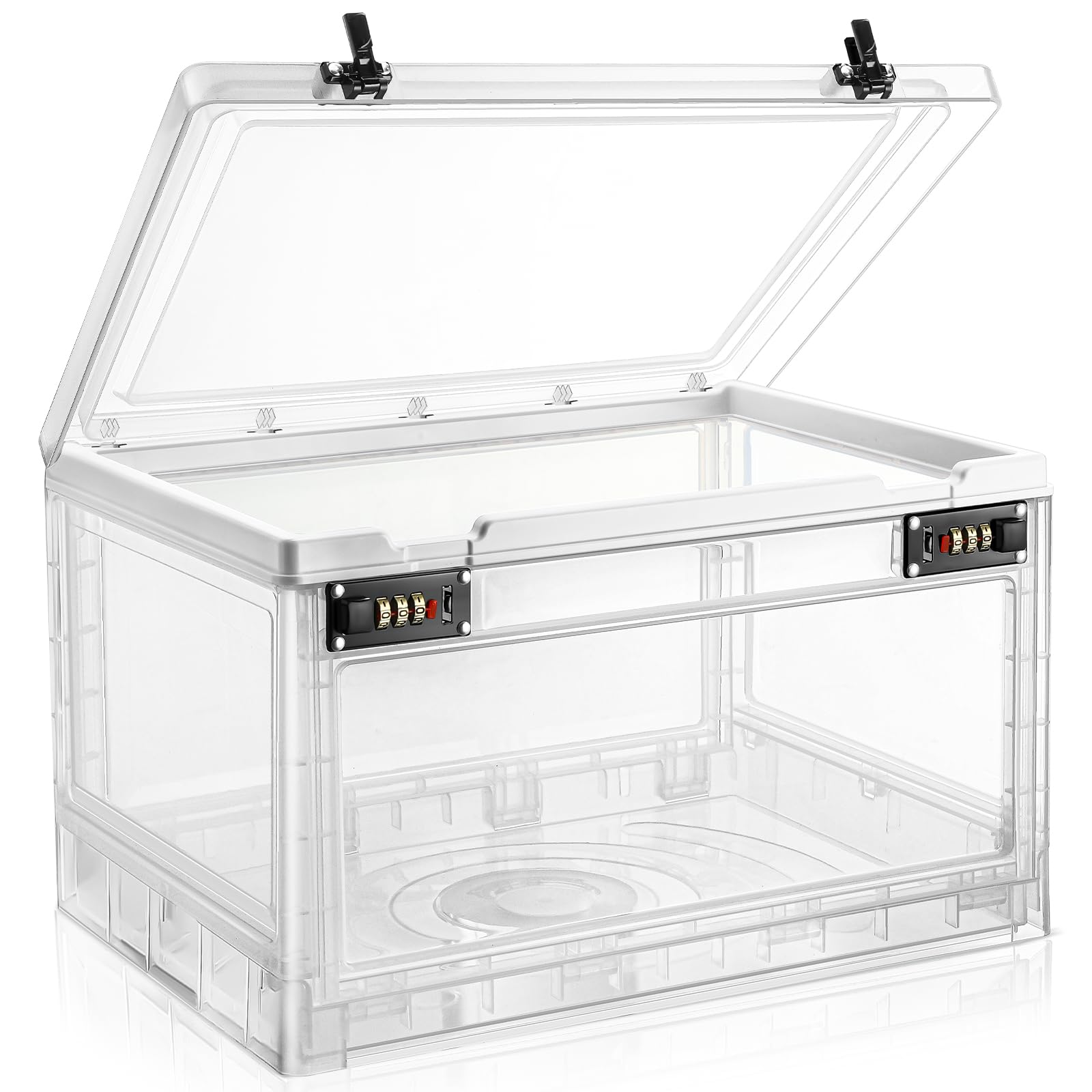 Snapklik.com : Yalikop 1 Pcs Large Lock Box Lockable Storage Box For ...