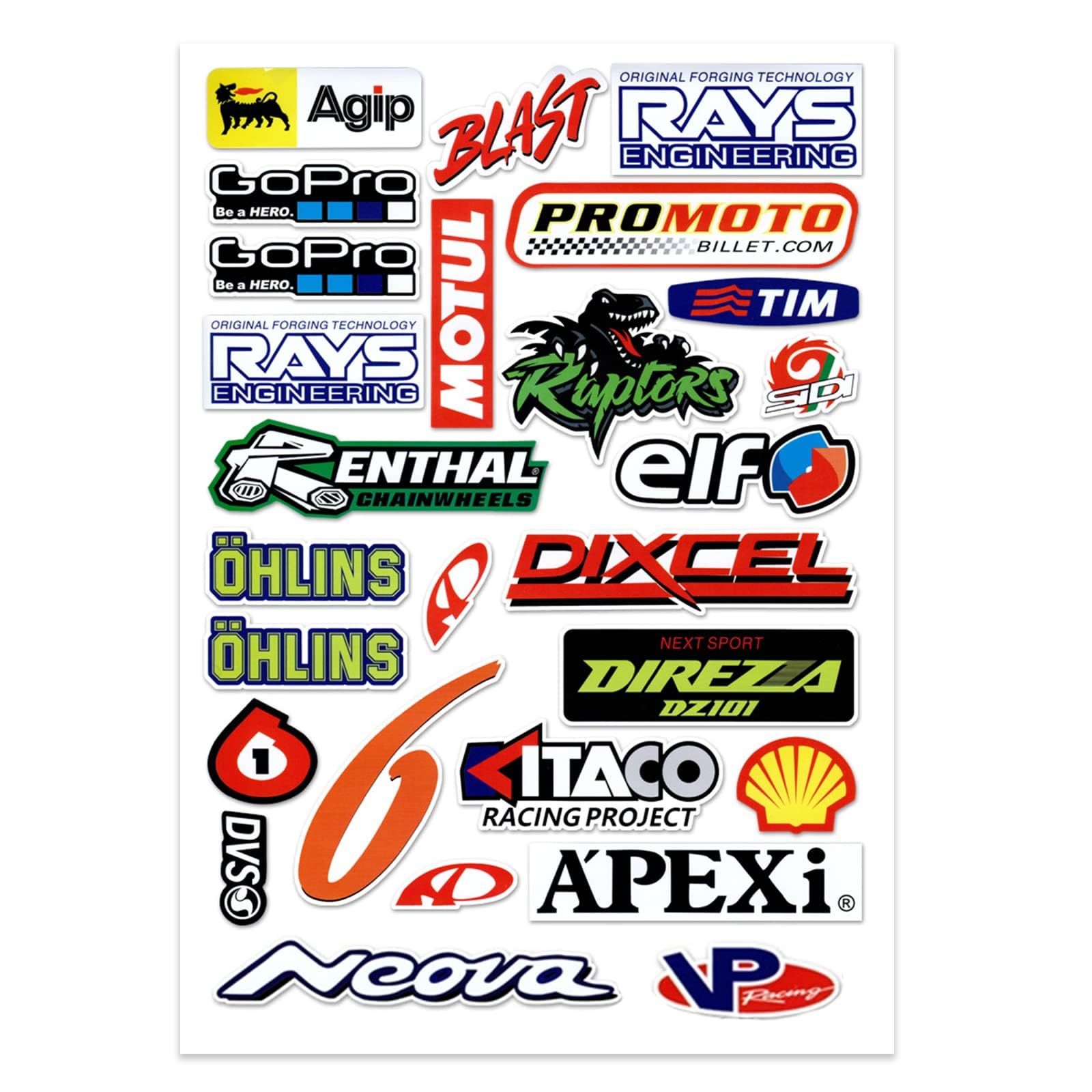 DINGFENG Motorbike Stickers, Motorcycle Stickers, Funny Car Stickers ...