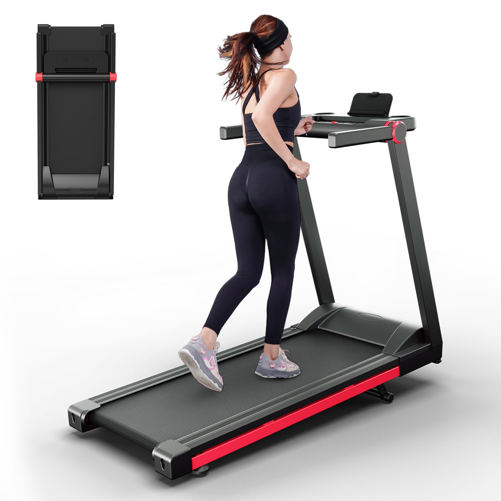Snapklik.com : Superun Treadmills For Home, 3.5 HP Foldable Treadmill