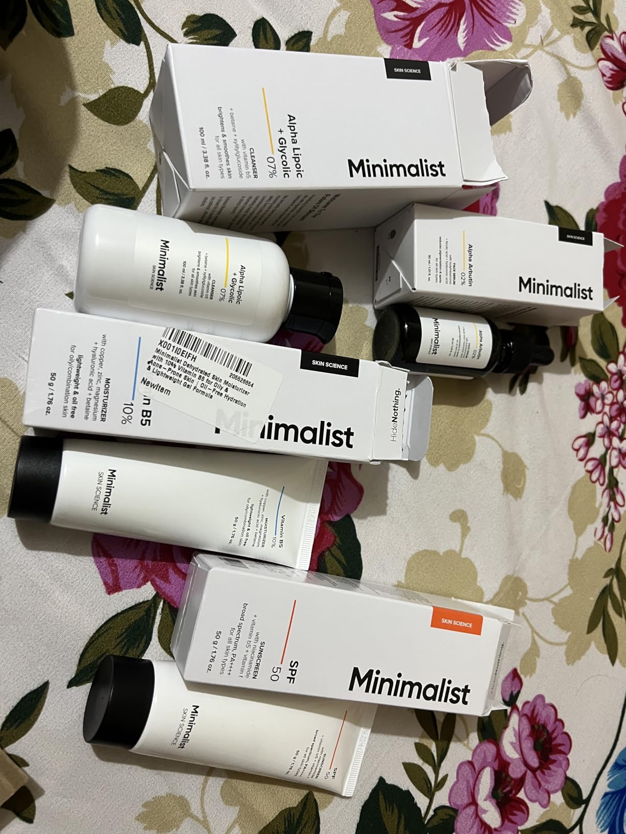 Minimalist Anti-Pigmentation Kit, Skin Care Routine Kit For Unisex ...