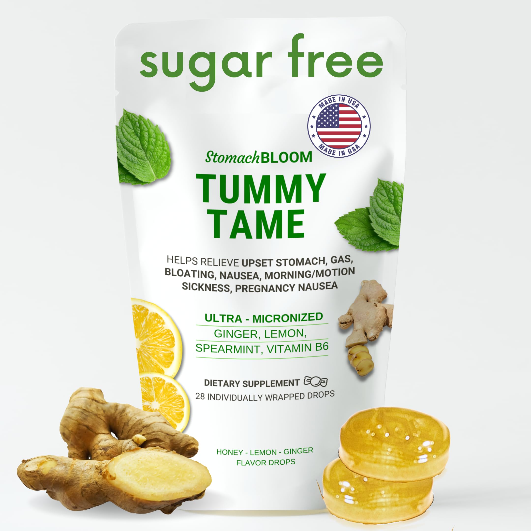 Amazon.com: Stomach Bloom Sugar Free Tummy Tame Drops - 3X Better ...